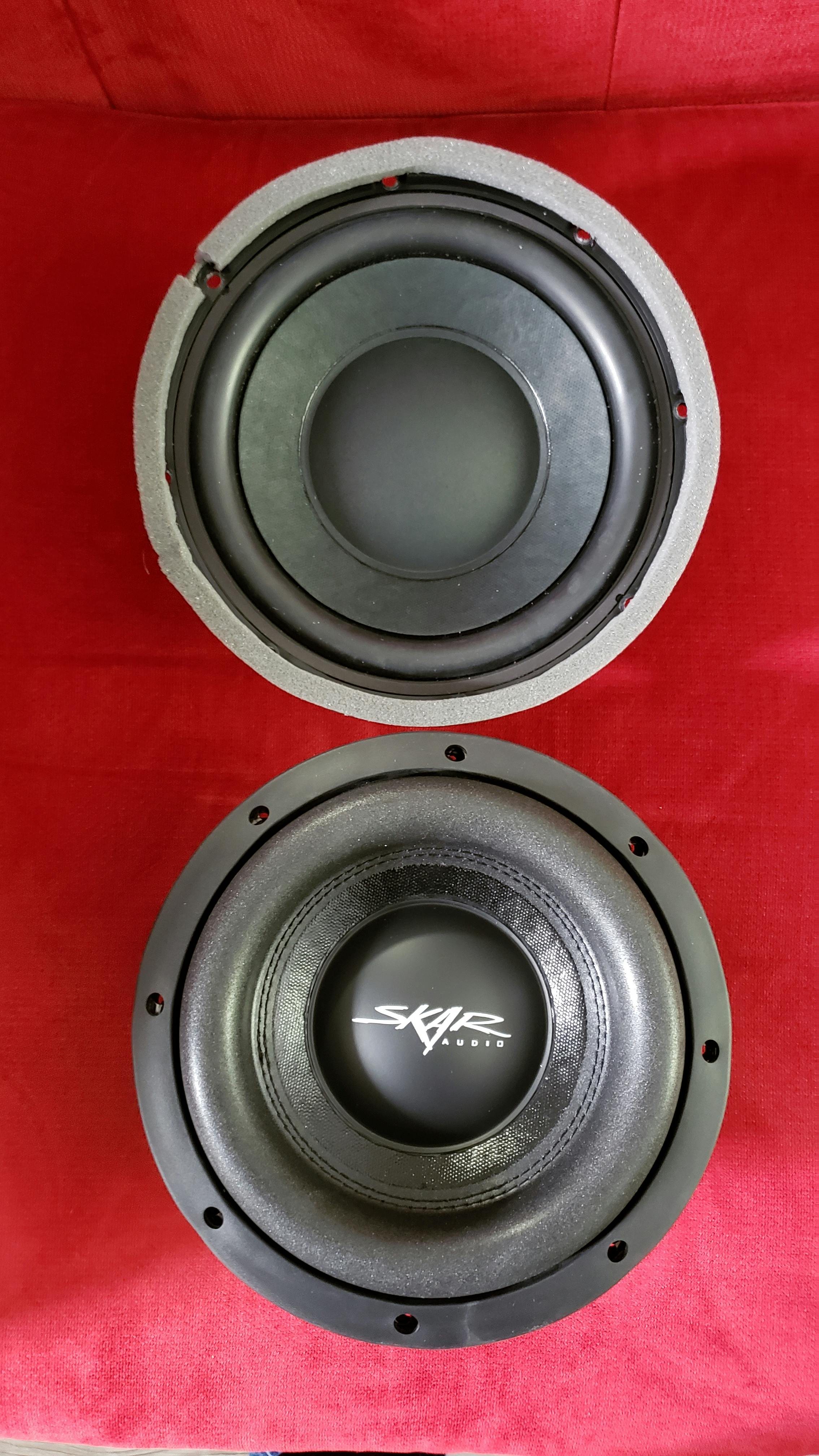 Skar Audio - VD-8 | 8" 600 Watt Max Power Subwoofer (Shallow Mount)