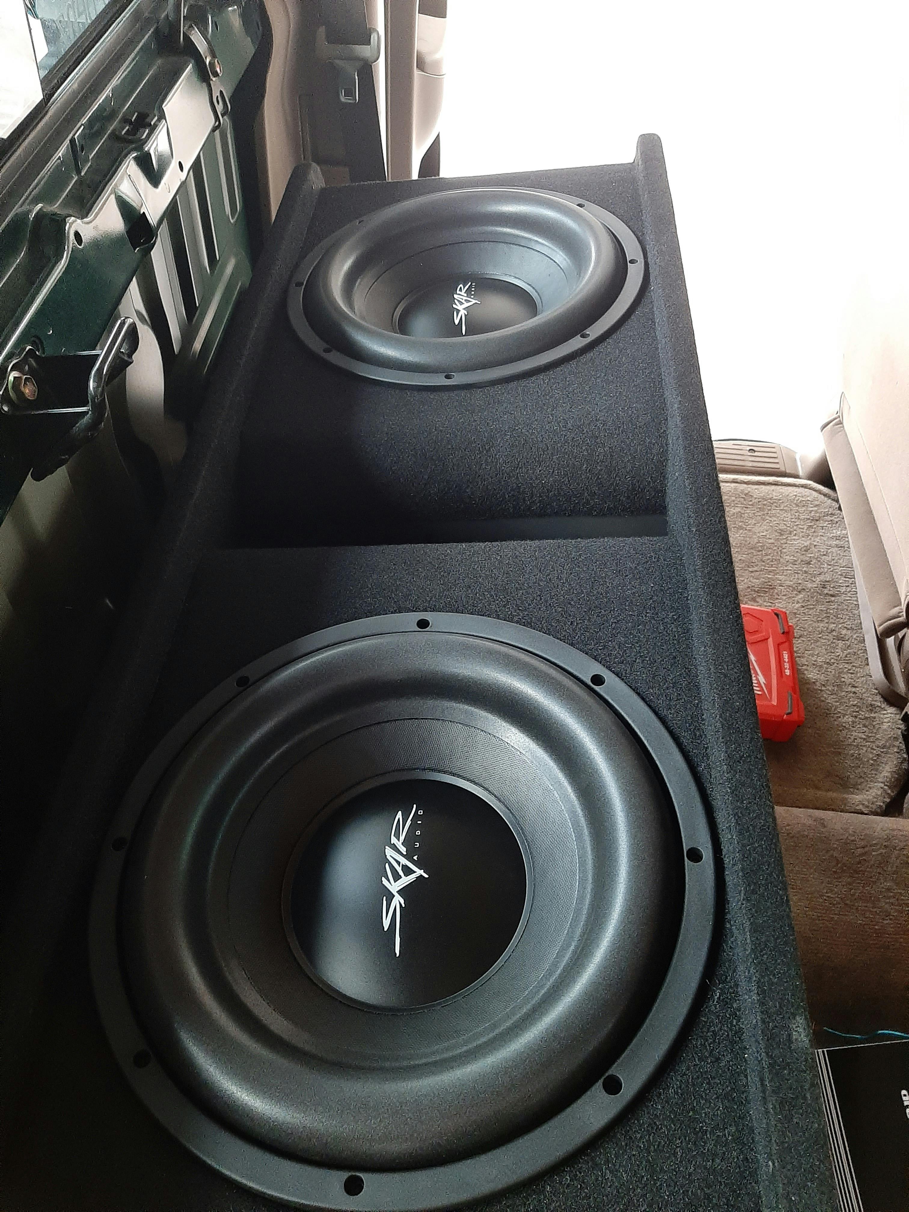 Skar Audio - SDR-2X12D4 | Dual 12" Loaded Vented Subwoofer Enclosure