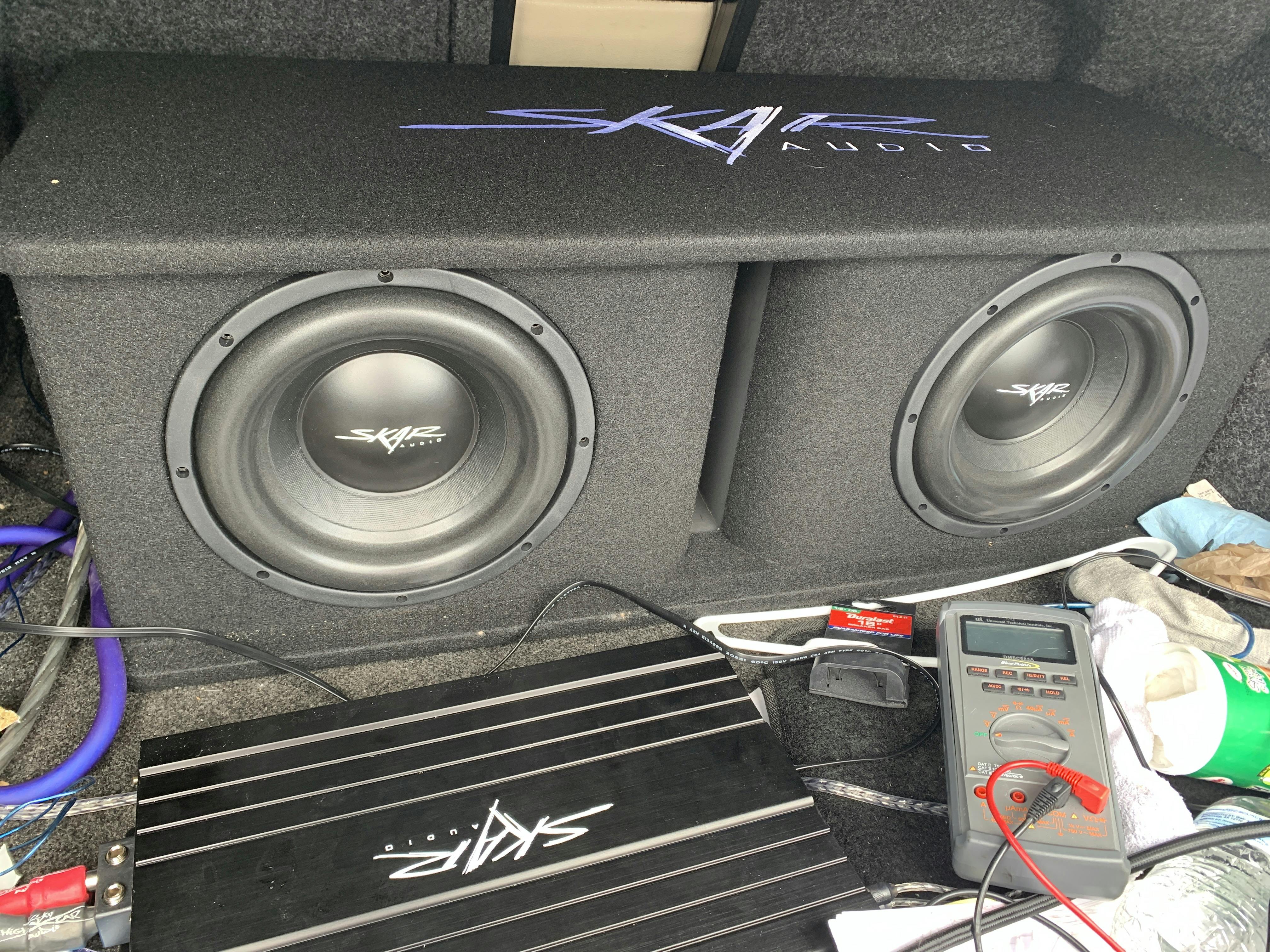 Skar Audio - SDR-2X10D4 | Dual 10" Loaded Vented Subwoofer Enclosure