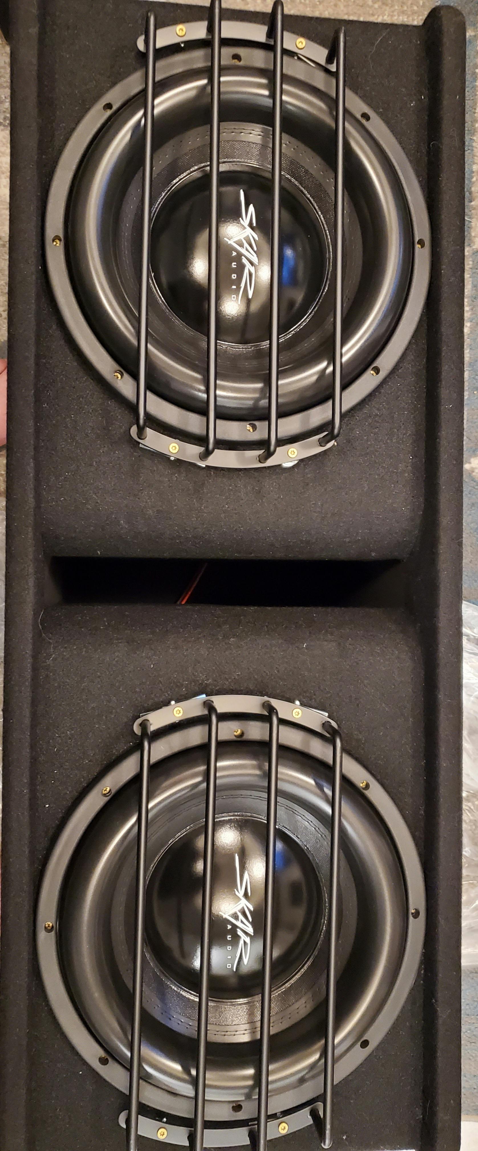 Skar Audio - SK2X12V | Dual 12" Ported Universal Fit Subwoofer Box