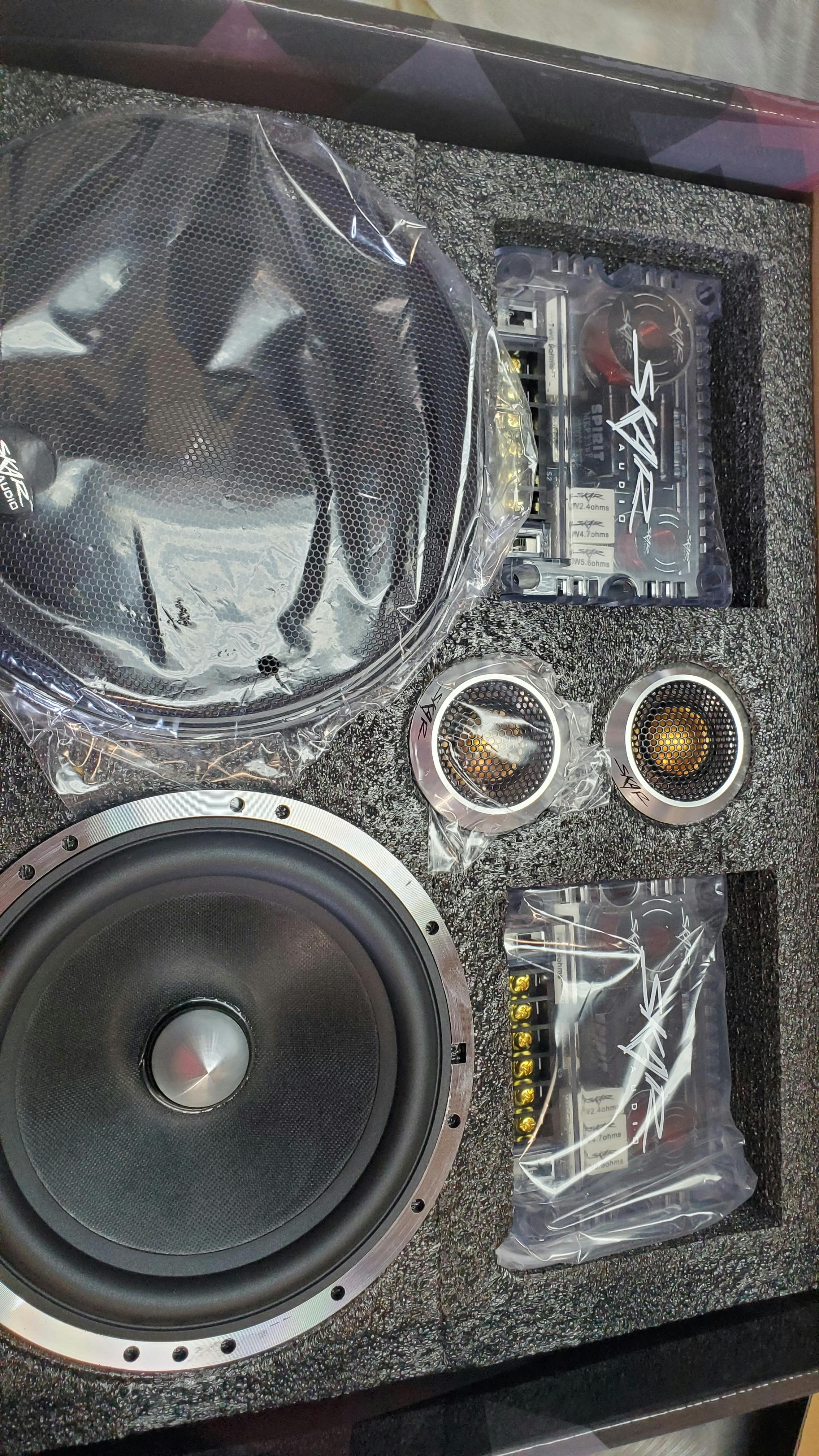 Skar Audio - SPX-65C | 6.5" 400 Watt 2-Way Component Speaker System