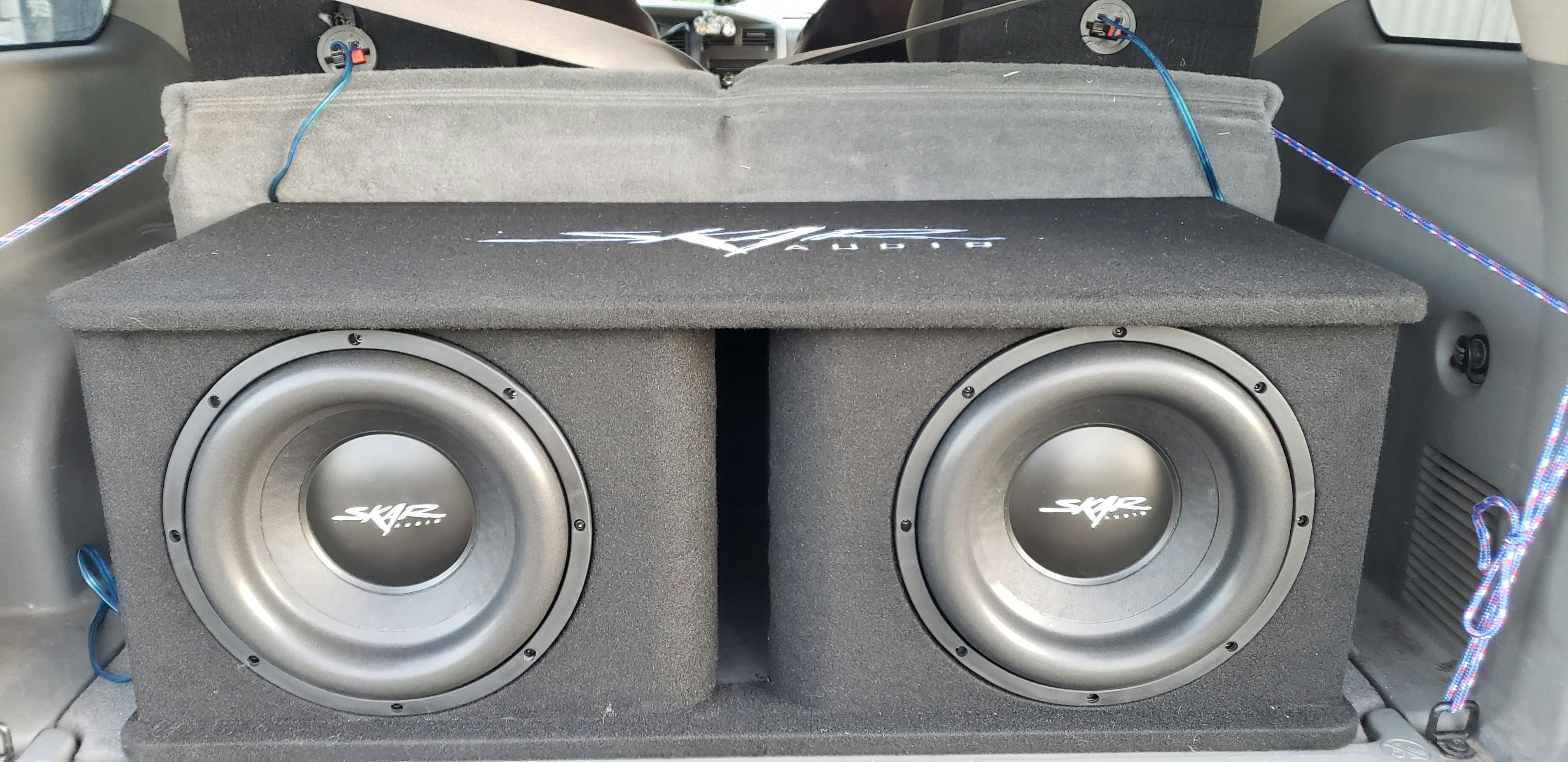 Skar Audio - SDR-2X12D4 | Dual 12" Loaded Vented Subwoofer Enclosure