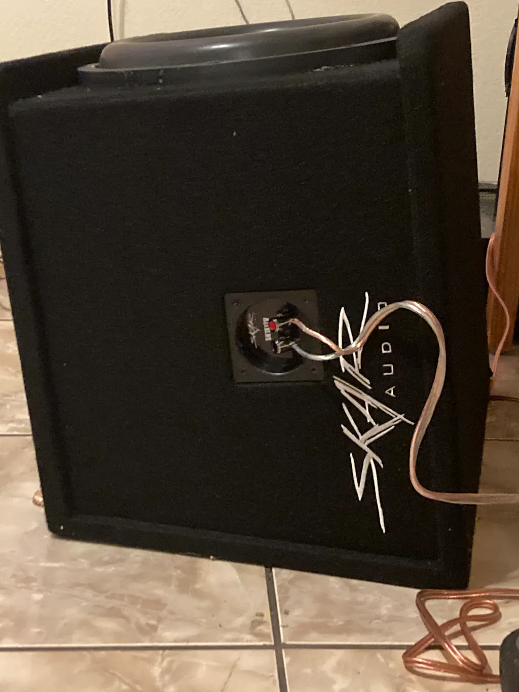 Skar Audio - SK1X12V | Single 12" Ported Universal Fit Subwoofer Box