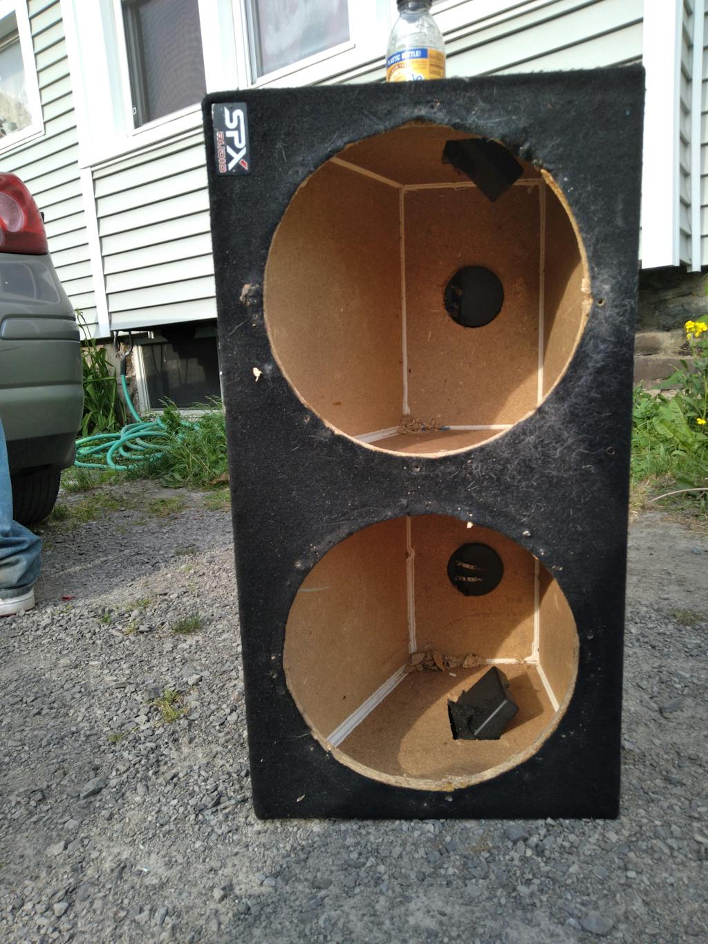 Skar Audio - SK2X12V | Dual 12" Ported Universal Fit Subwoofer Box