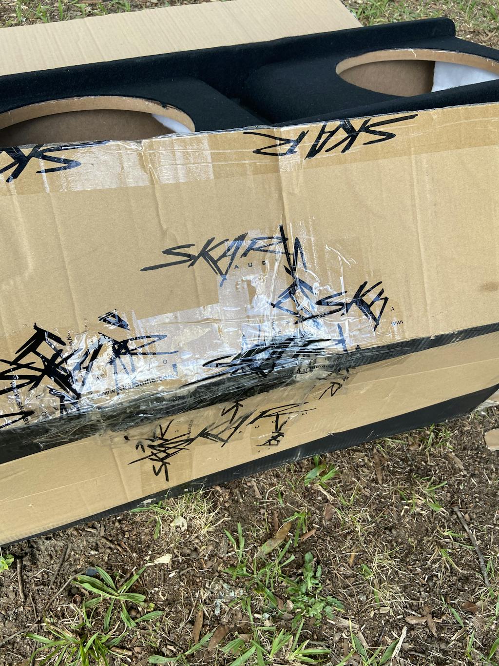 Skar Audio - SK2X12V | Dual 12" Ported Universal Fit Subwoofer Box