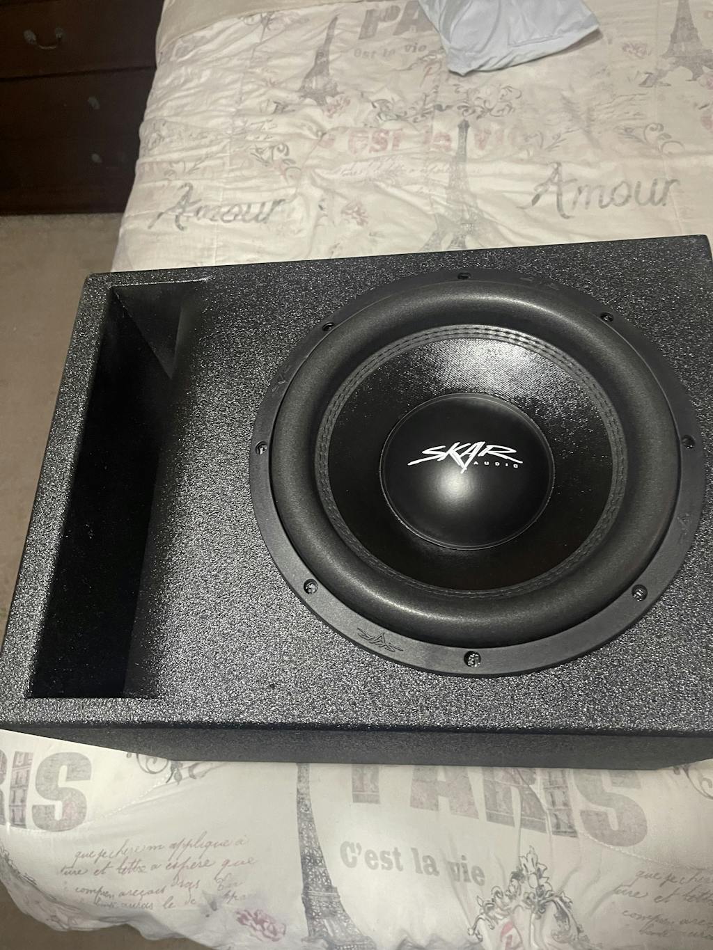 Skar Audio - AR1X12V | Single 12" Armor Coated Ported Subwoofer Box
