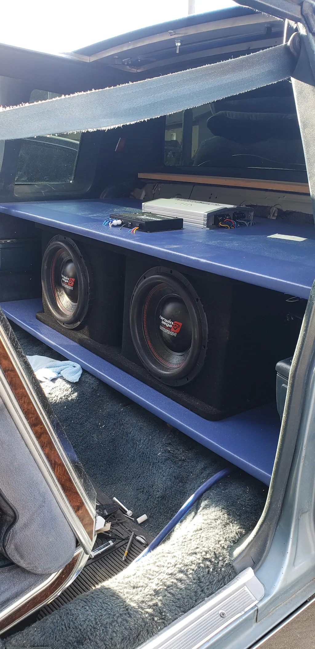 Skar Audio - SK2X12V | Dual 12" Ported Universal Fit Subwoofer Box