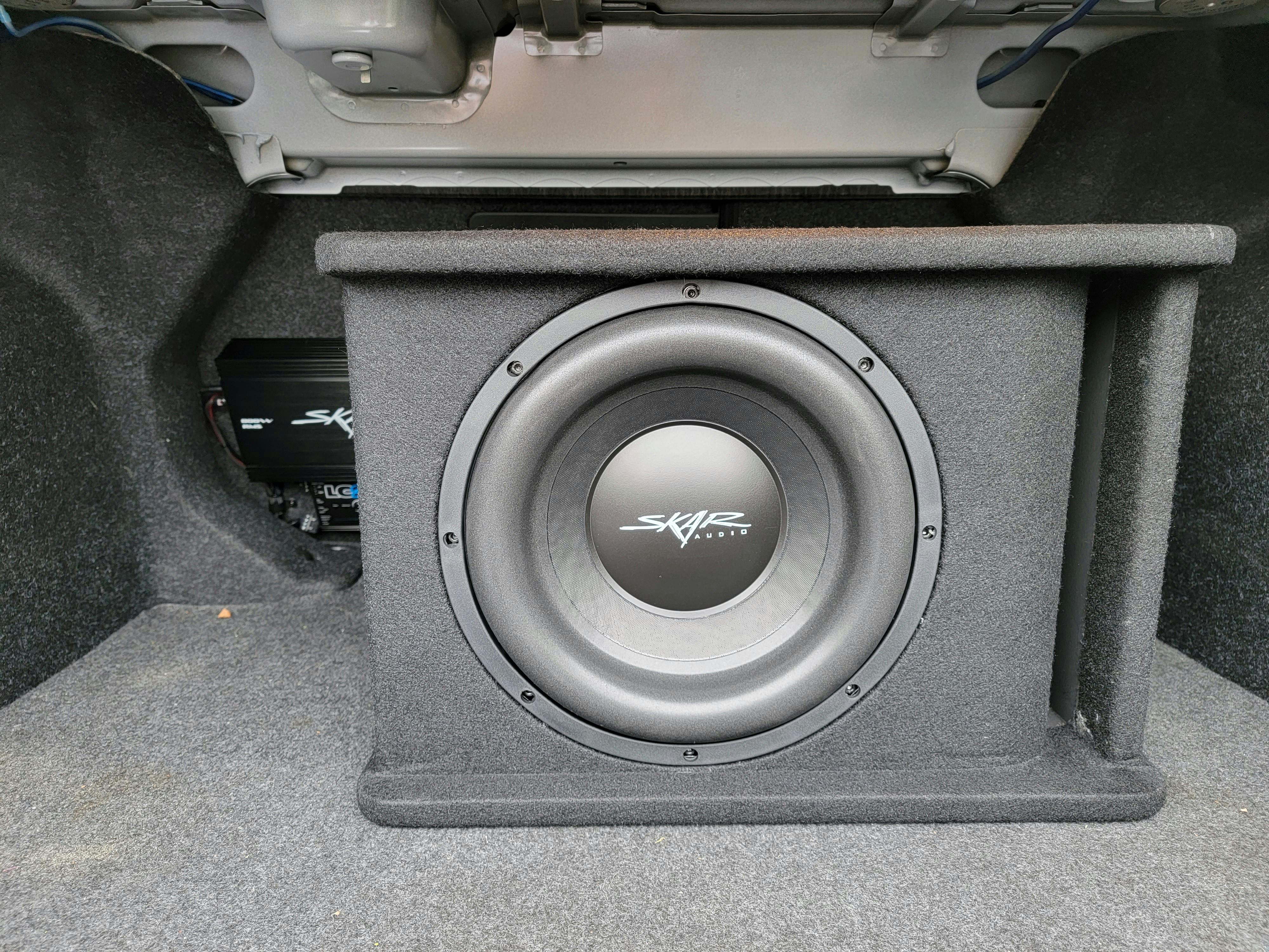 Skar Audio - Single 12" 1,200 Watt Loaded Subwoofer Box & Amplifier