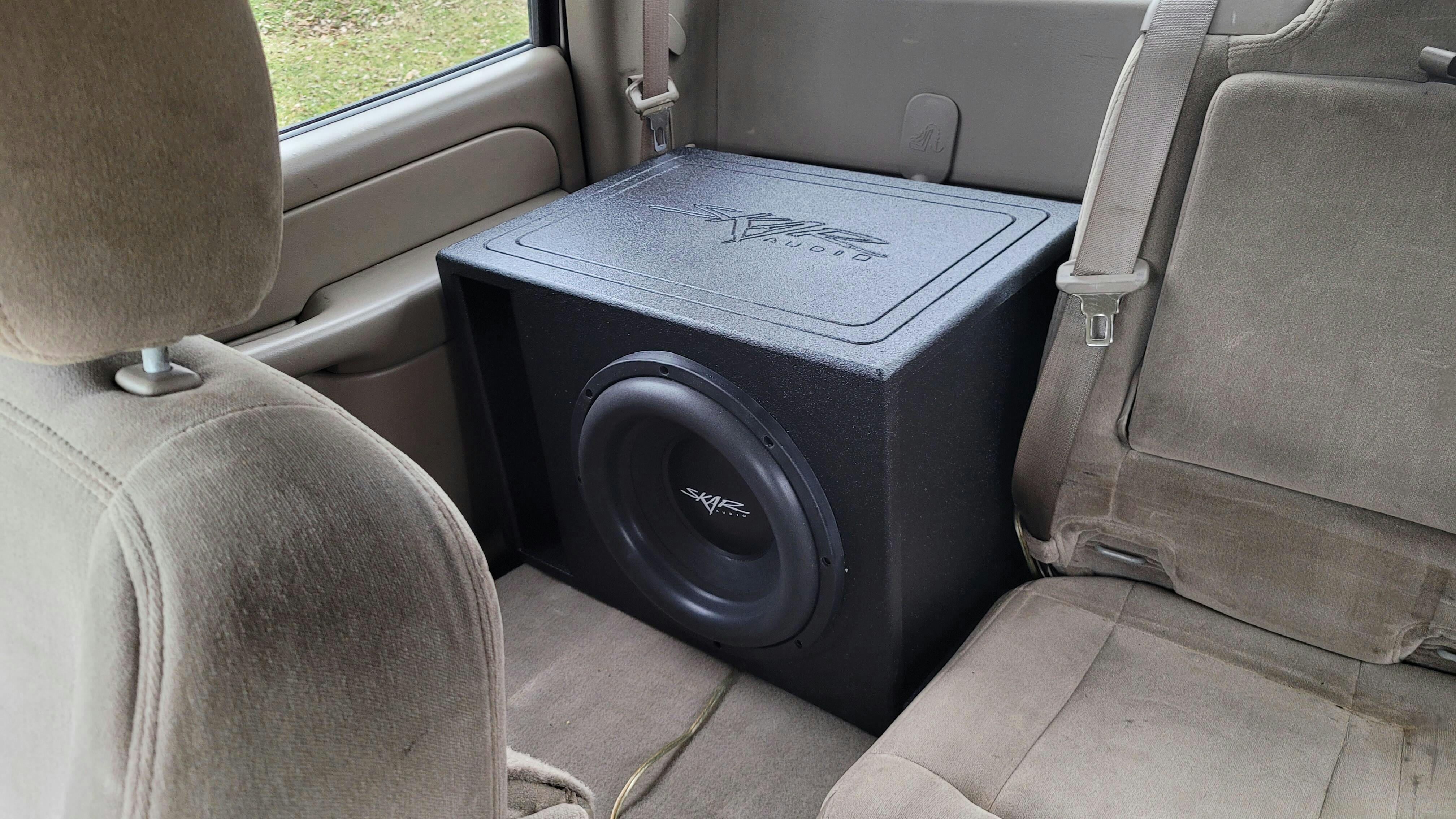 Skar Audio - AR1X12V | Single 12" Armor Coated Ported Subwoofer Box