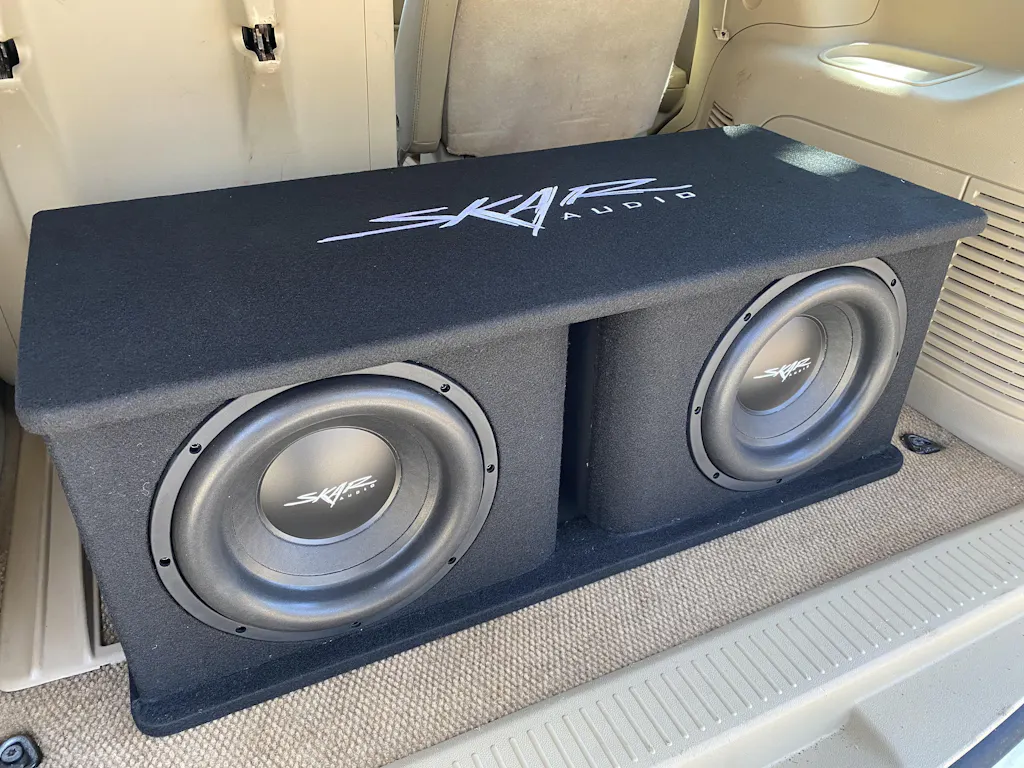 Skar Audio - SDR-2X12D4 | Dual 12" Loaded Vented Subwoofer Enclosure