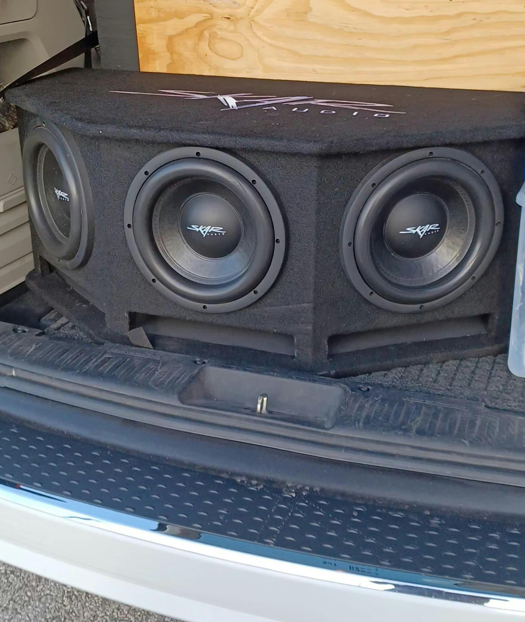 SK3X10V | Triple 10" Ported Universal Fit Subwoofer Box - Skar Audio