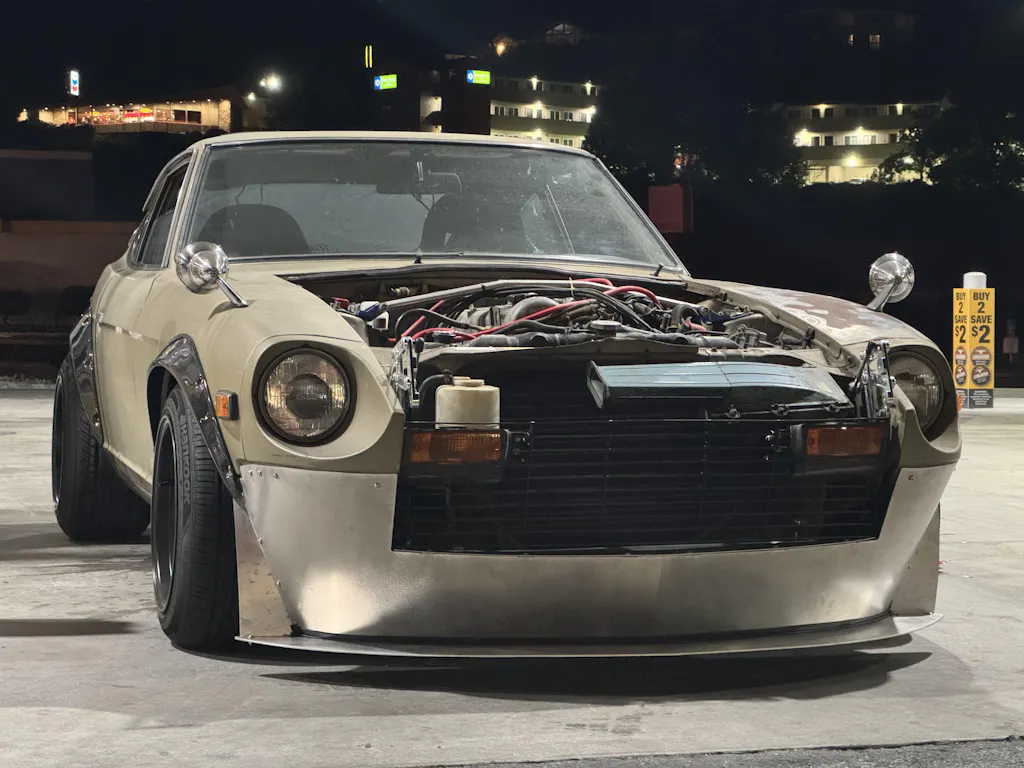FRONT AIR DAM & SPLITTER KIT, ALUMINUM | DATSUN | 240Z | 260Z | 280Z
