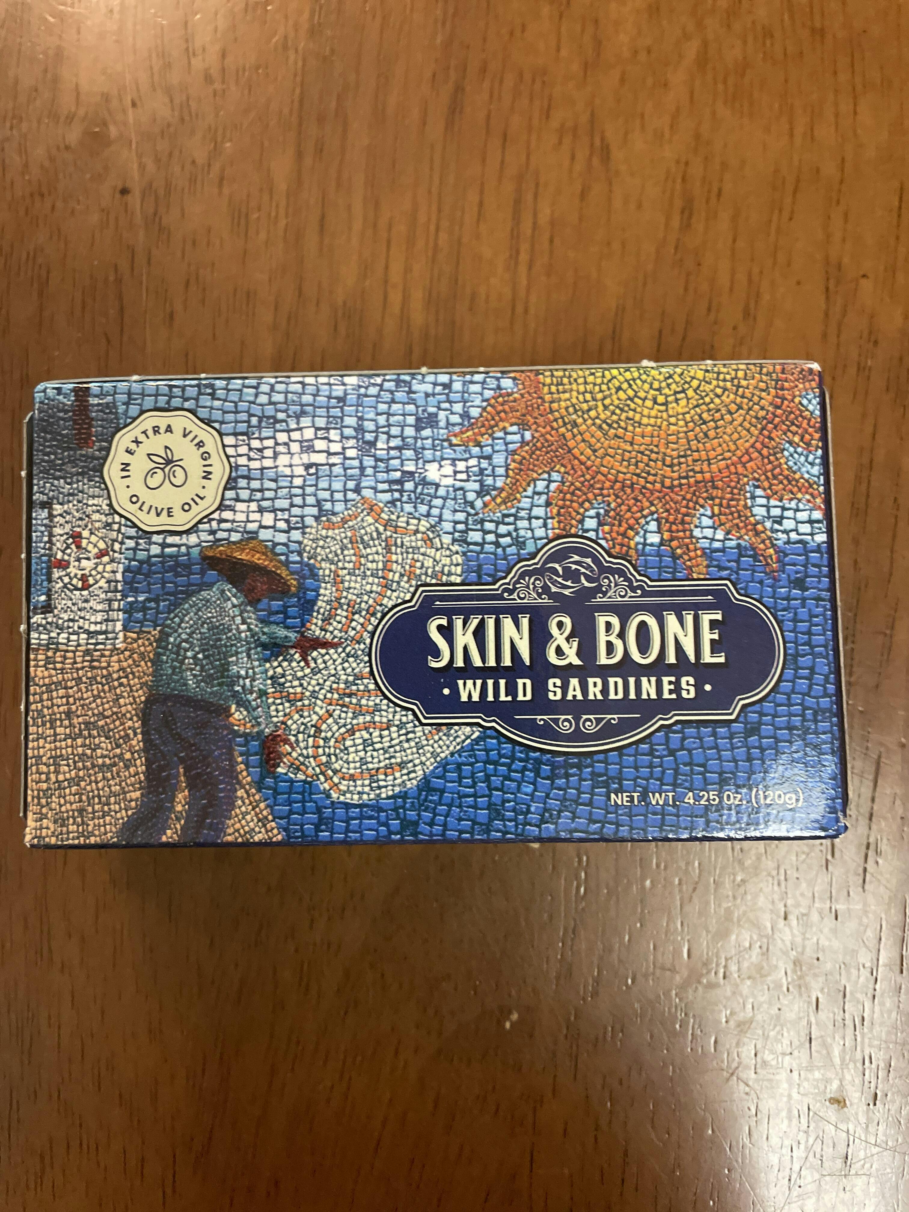 Skin And Bone Premium Wild Caught Sardines in Extra Virgin Olive Oil ...