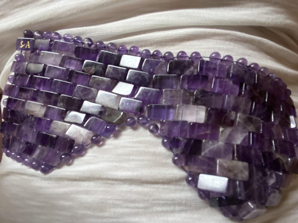 Amethyst Crystal Eye Mask | Skin Artisan