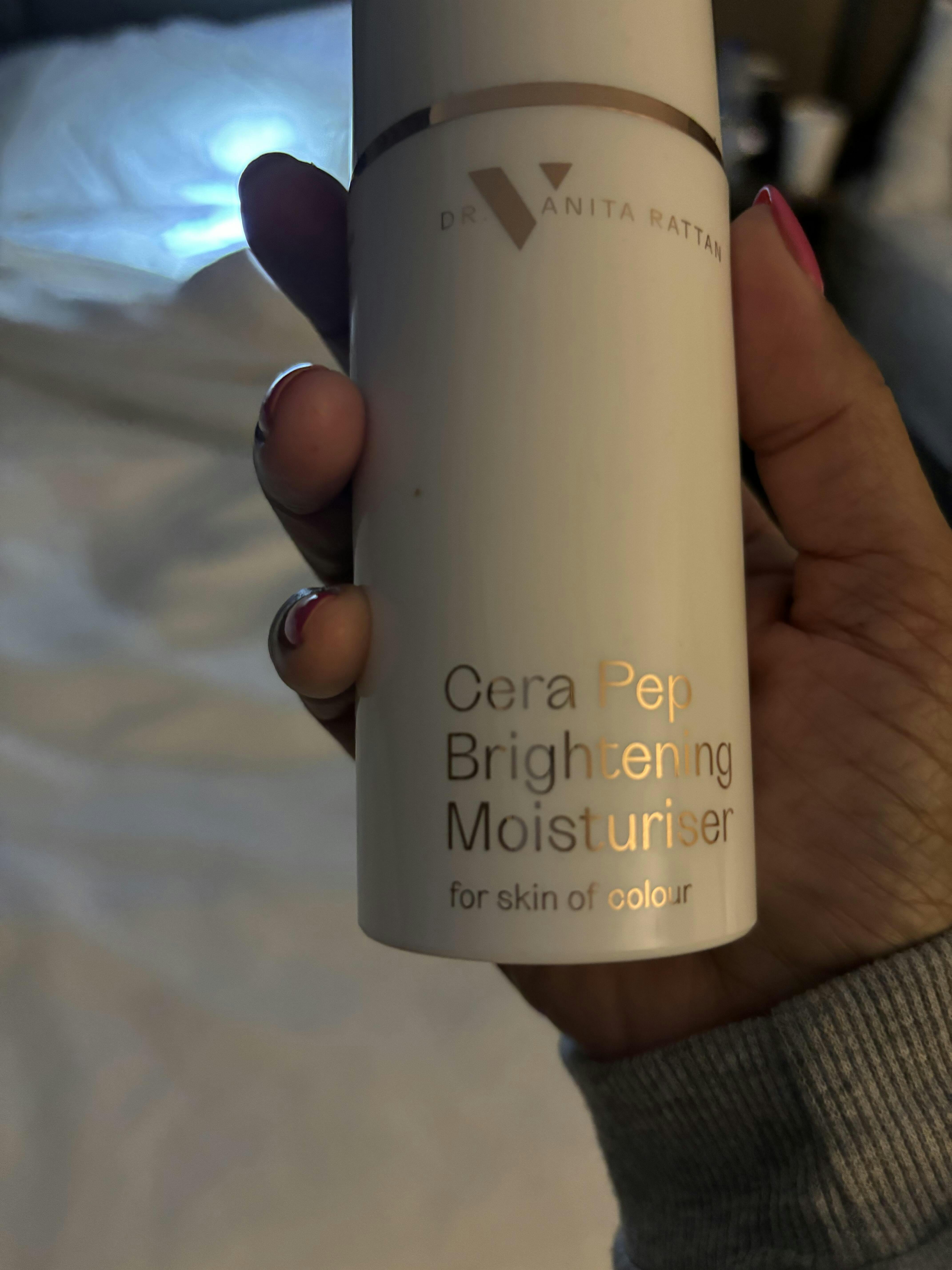 Dr V Cera Pep Moisturiser | Brown & Black skin moisturiser | Ceramides ...