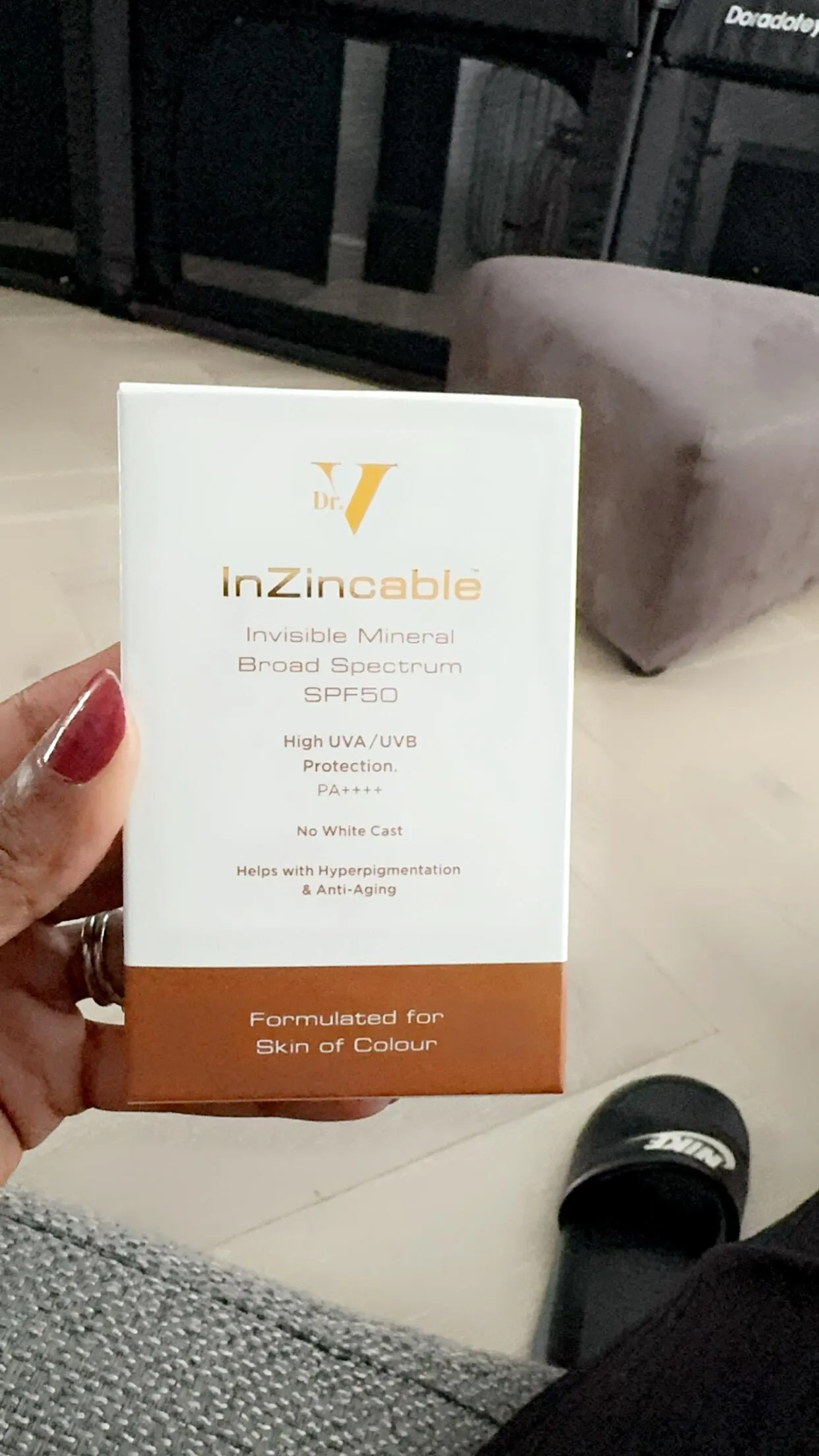 Dr. V InZincable SPF50 Sunblock | Mineral Sunscreen | No white cast ...