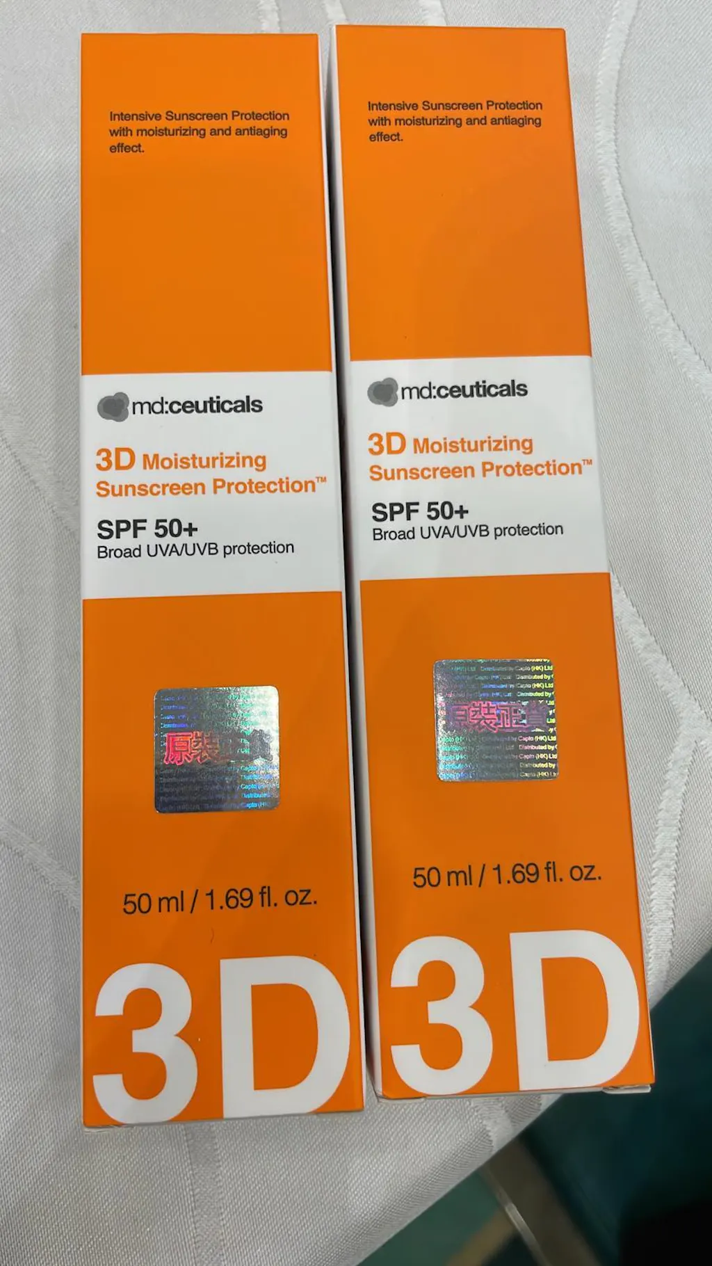 md:ceuticals 3D Moisturizing Sunscreen Protection SPF50+ 全物理抗氧防曬霜 50ml ...