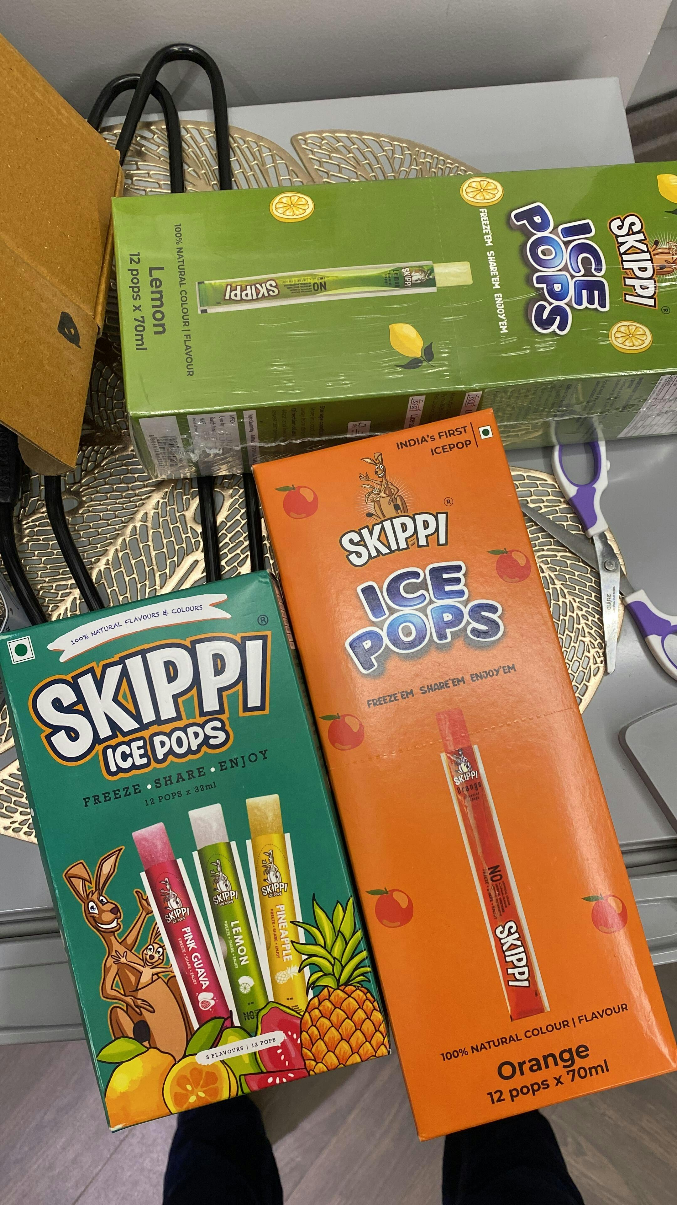 Shop Cola, Lychee, Raspberry Flavour Natural Ice popsicle online ...