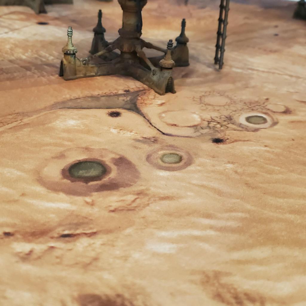 Desolate Dunes Mat for Miniature Wargaming | Skirmish Mats