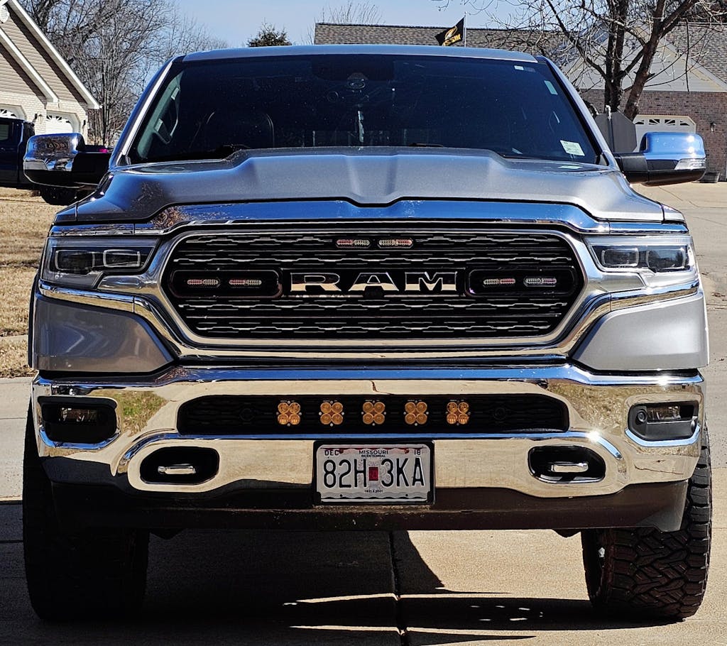 2019-2024 Ram 1500 DT Lower Grille + LED Mount Kit – SKT Customs