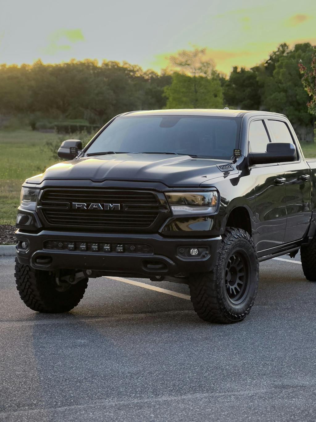2019-2024 Ram 1500 DT Lower Grille + LED Mount Kit – SKT Customs