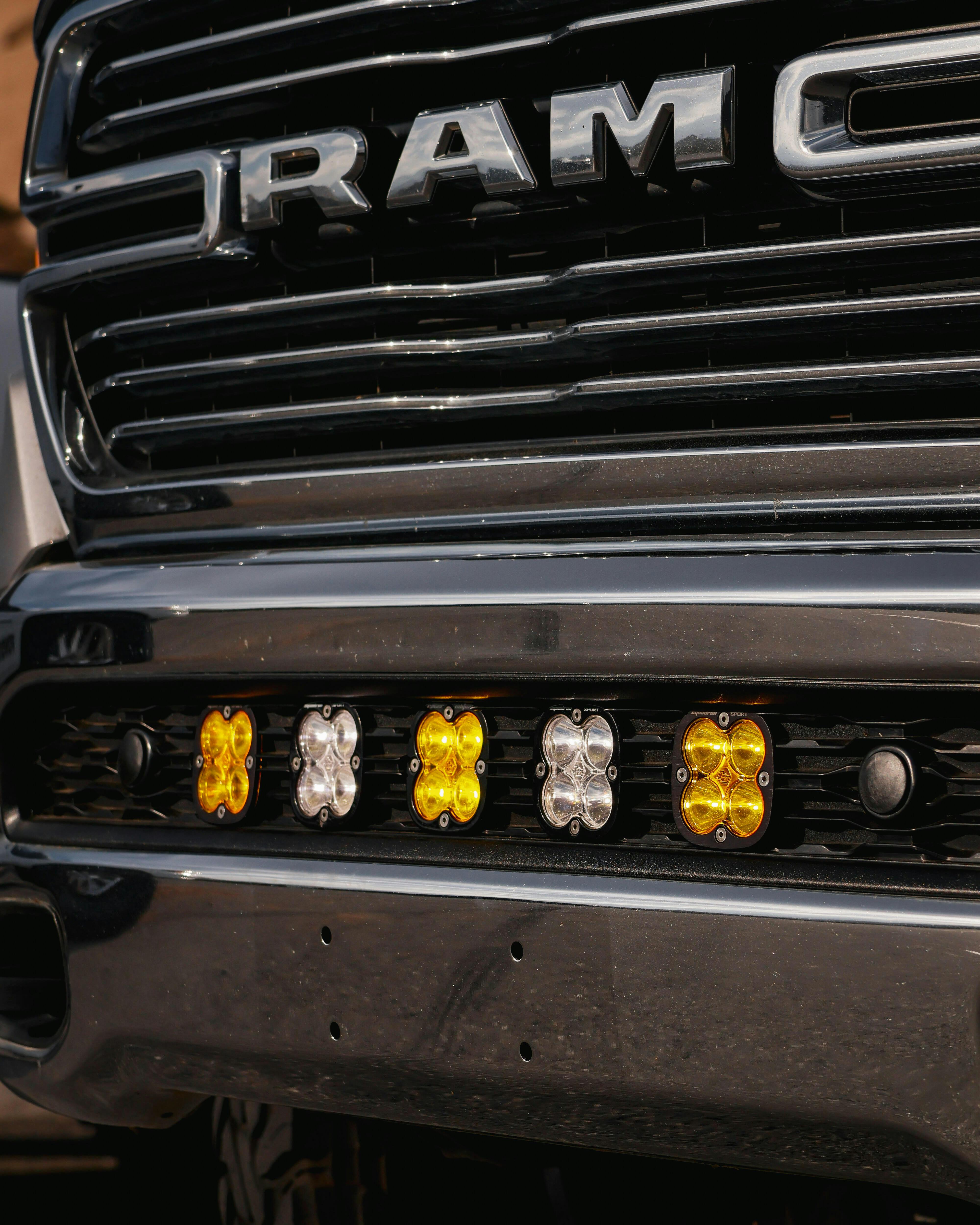 2019-2024 Ram 1500 DT Lower Grille + LED Mount Kit – SKT Customs