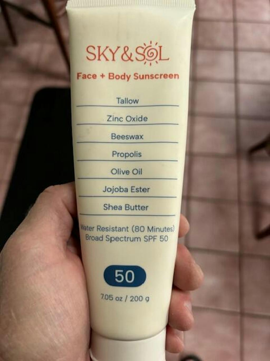 Sky and Sol Body Sunscreen SPF 50 (7.05 oz)