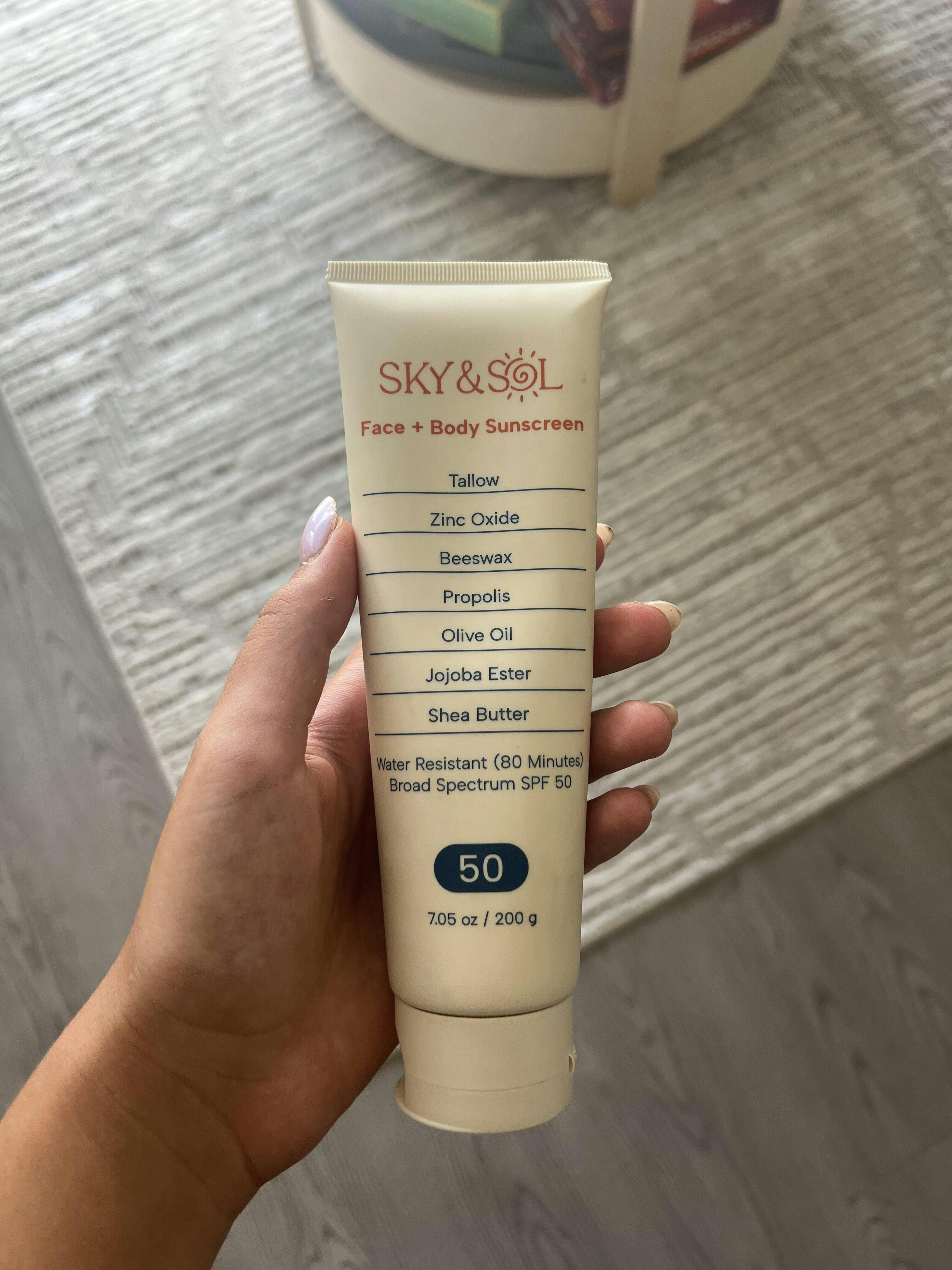 Sky and Sol Body Sunscreen SPF 50 (7.05 oz)