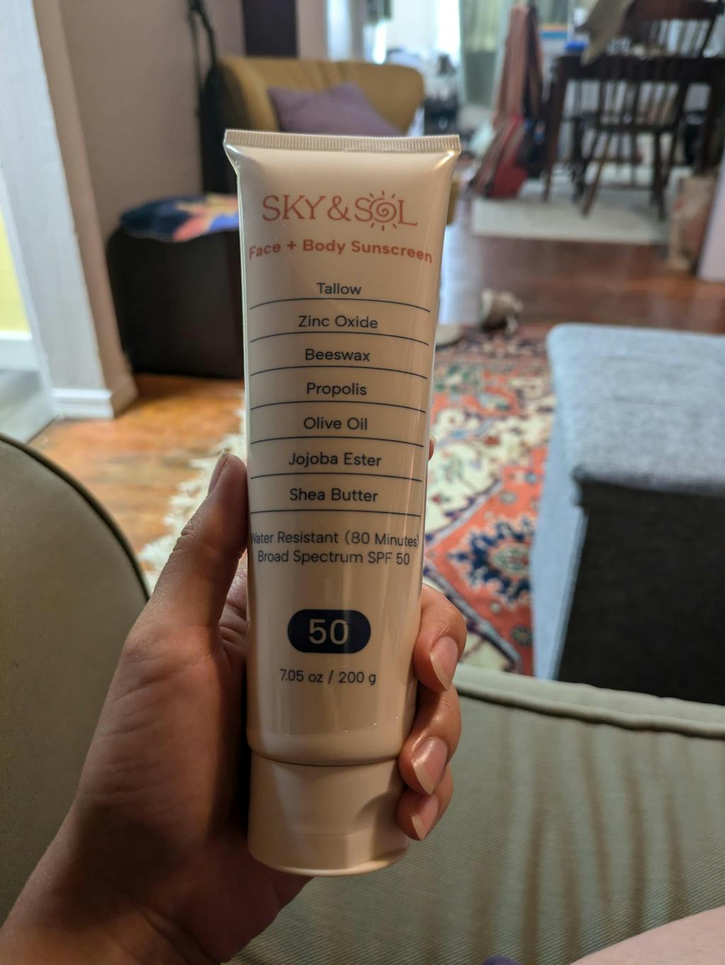 Sky and Sol Body Sunscreen SPF 50 (7.05 oz)