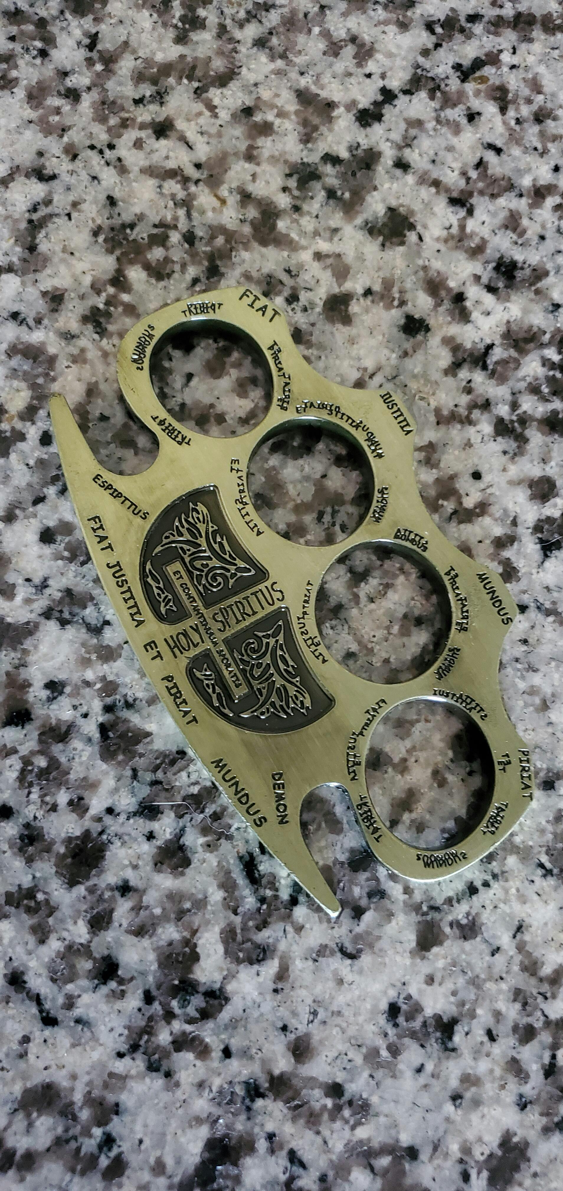 Constantine Brass Knuckles Holy Spiritus Paperweight - 6 colors ...