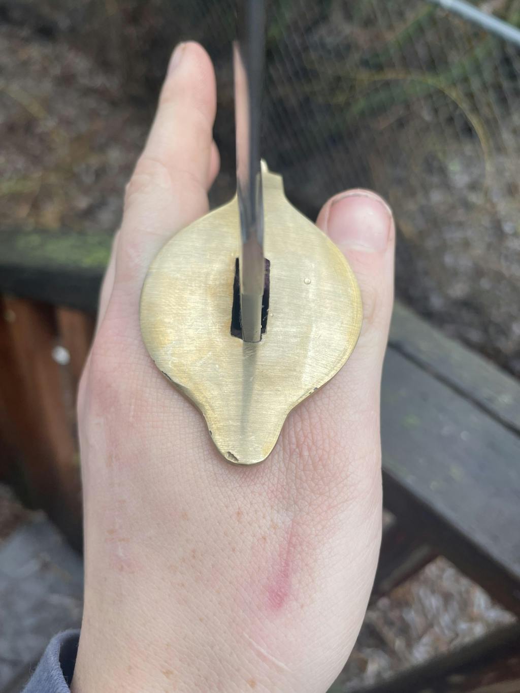 Trench Knife 11 Inch Carbon Steel Dagger Real Brass Knuckles – Slash2Gash