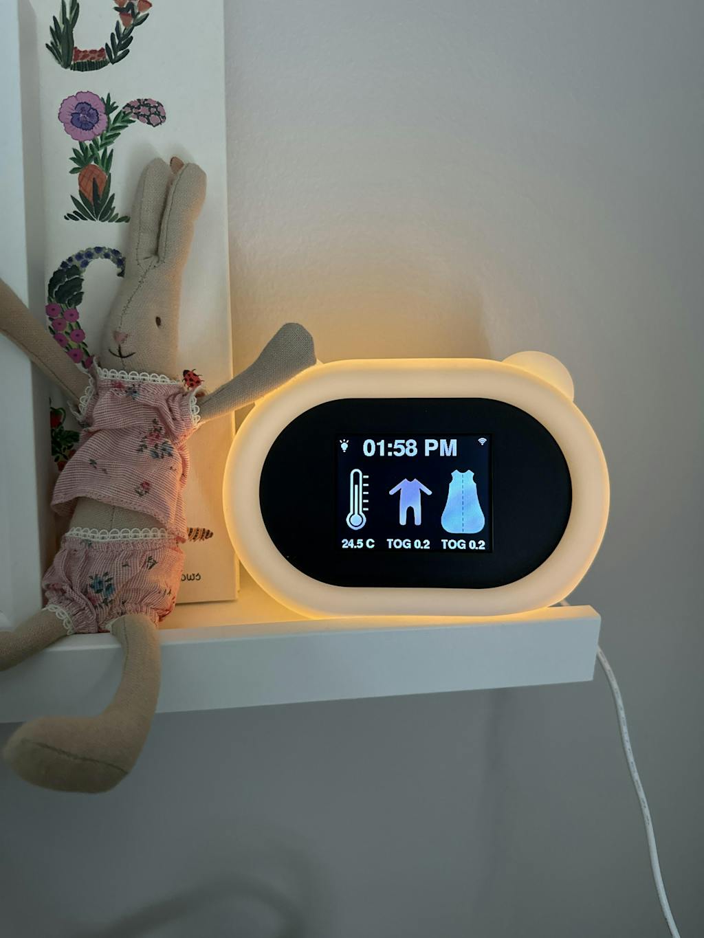 Baby TOG Sleepwear Guide, Night Light and Thermometer – Sleep Like ...