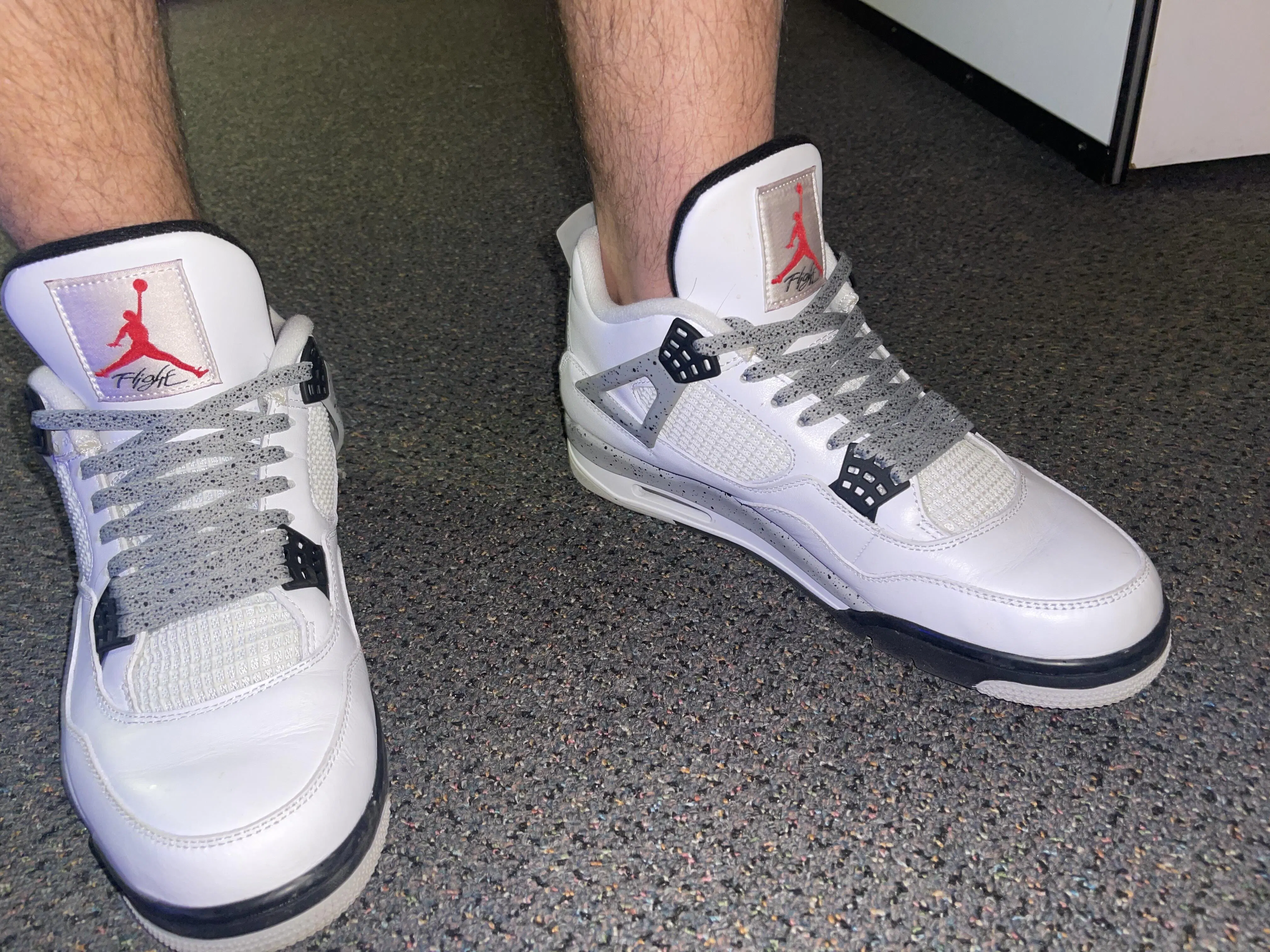 Jordan 1 Laces Basics Flat Thin - Vintage Cream - Slickies