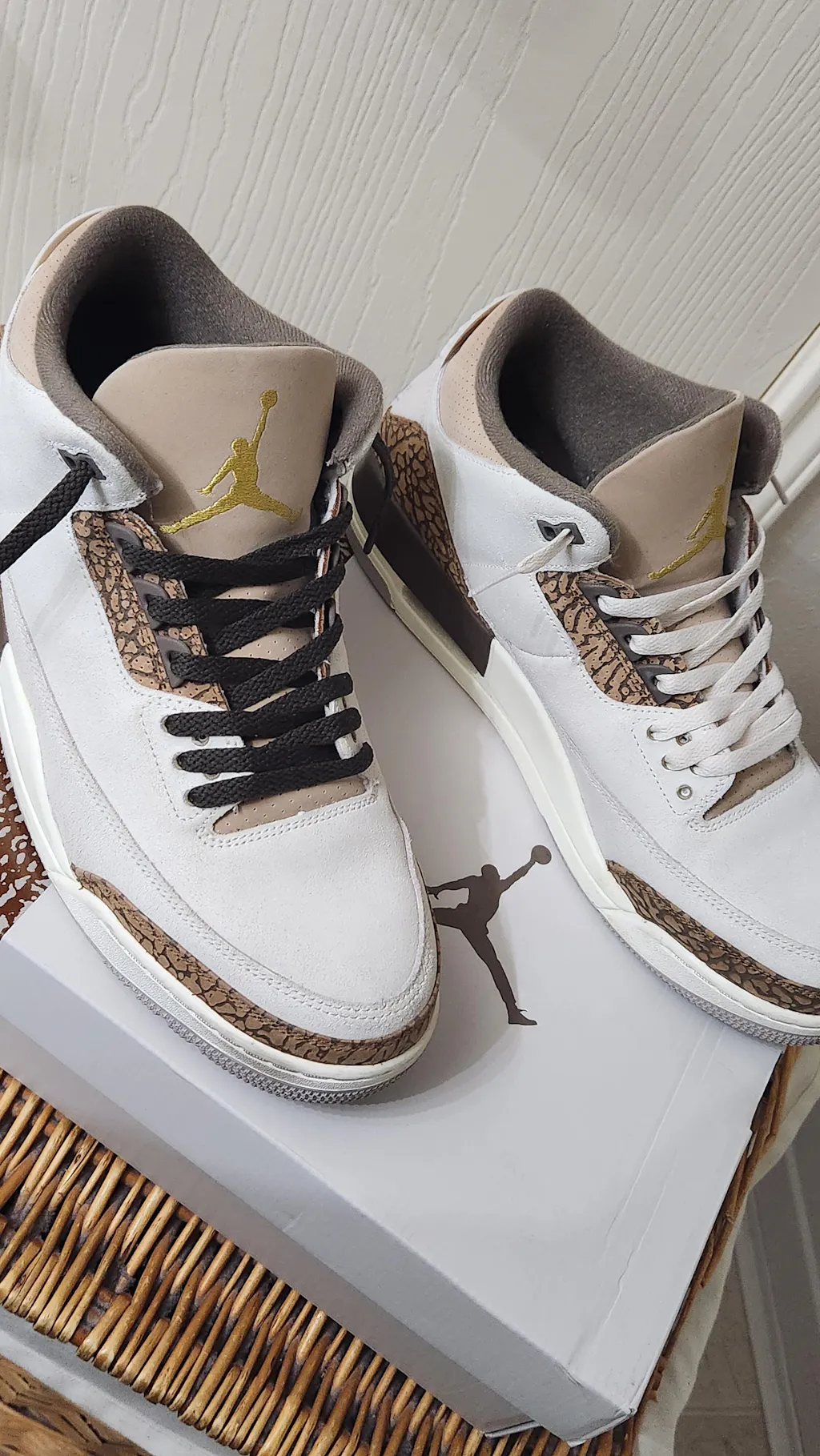Jordan 1 Laces Basics Flat Thin - Vintage Cream Laces Jordan 1 – Slickies