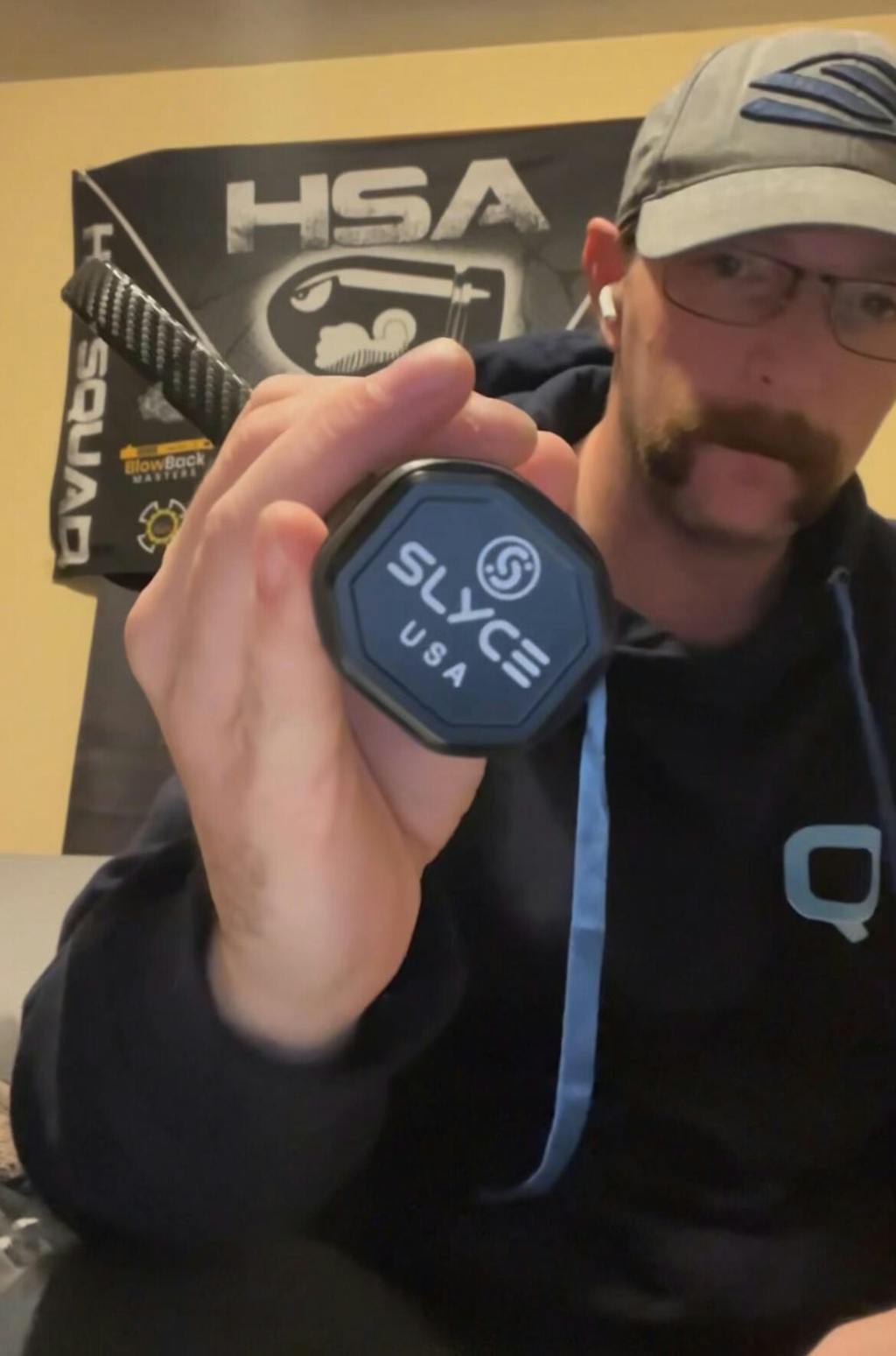 SLYCE Weighted SpeedCap (28g, 1.0 oz.) Paddle Performance Enhancer