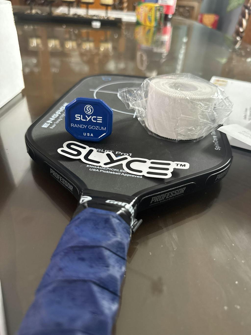 SLYCE Weighted SpeedCap (28g, 1.0 oz.) Paddle Performance Enhancer