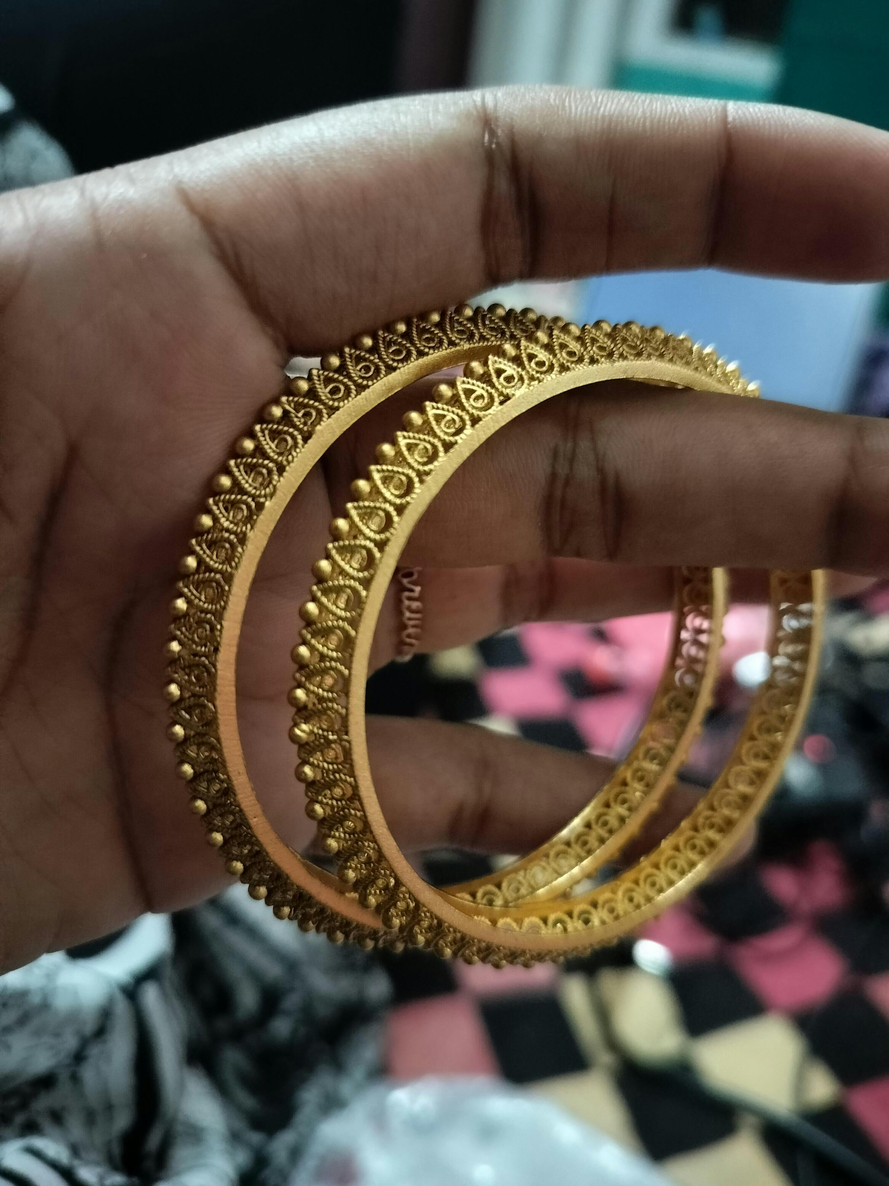 Plain gold balls pearl strings I Buy online - smarsjewelrys