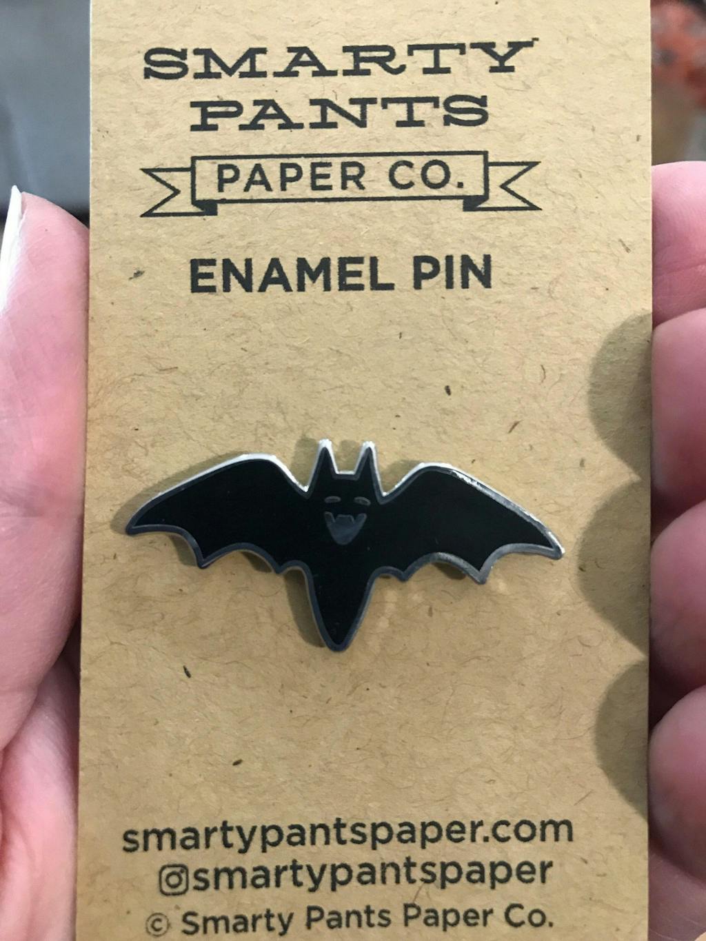 Happy Bat Pin