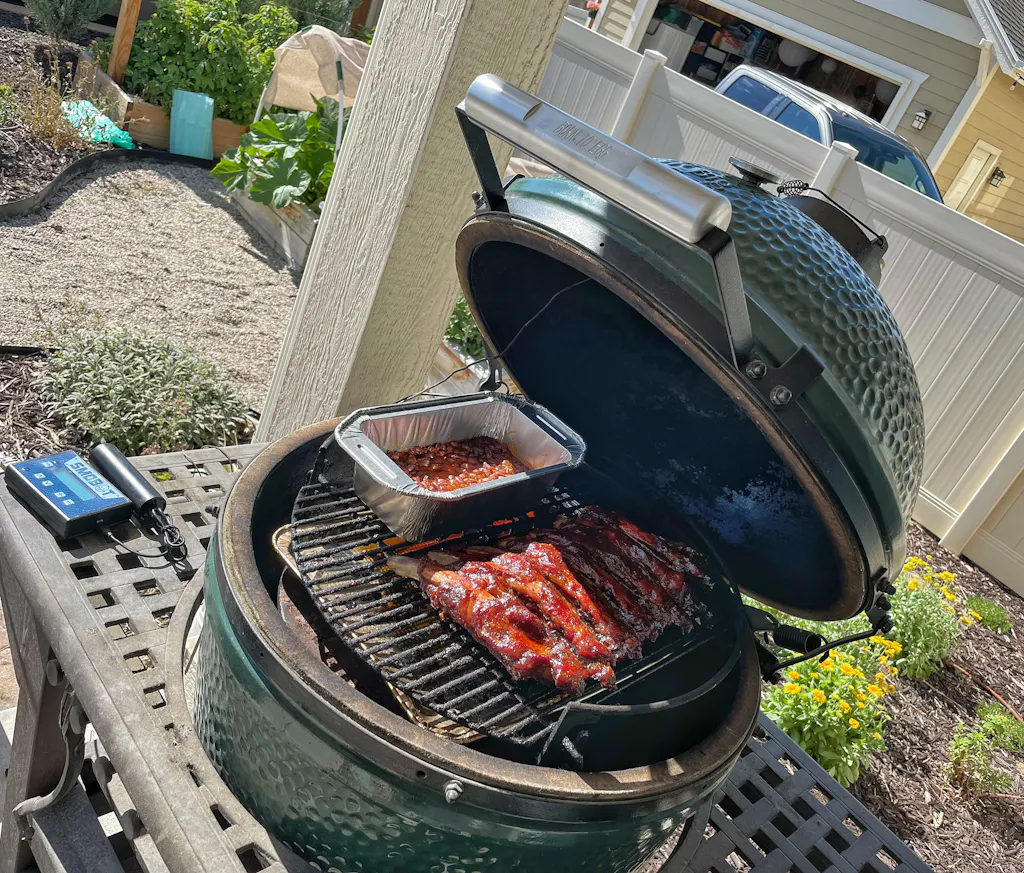 SMOBOT WiFi Kamado Grill and Smoker Temperature Controller for Big Gre