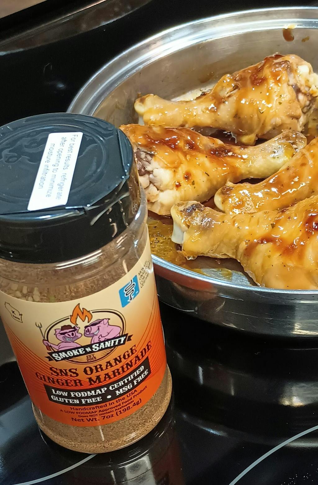 SnS Orange Ginger Marinade - Low FODMAP Certified – Smoke n Sanity