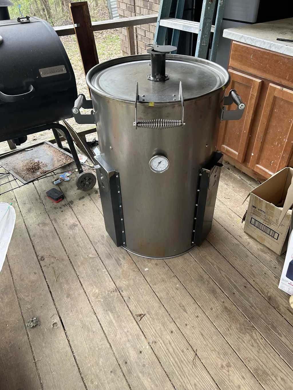 Super55 And Barrel UDS Drum Smoker Kit Combo – SmokerPlans By SmokerBuilder