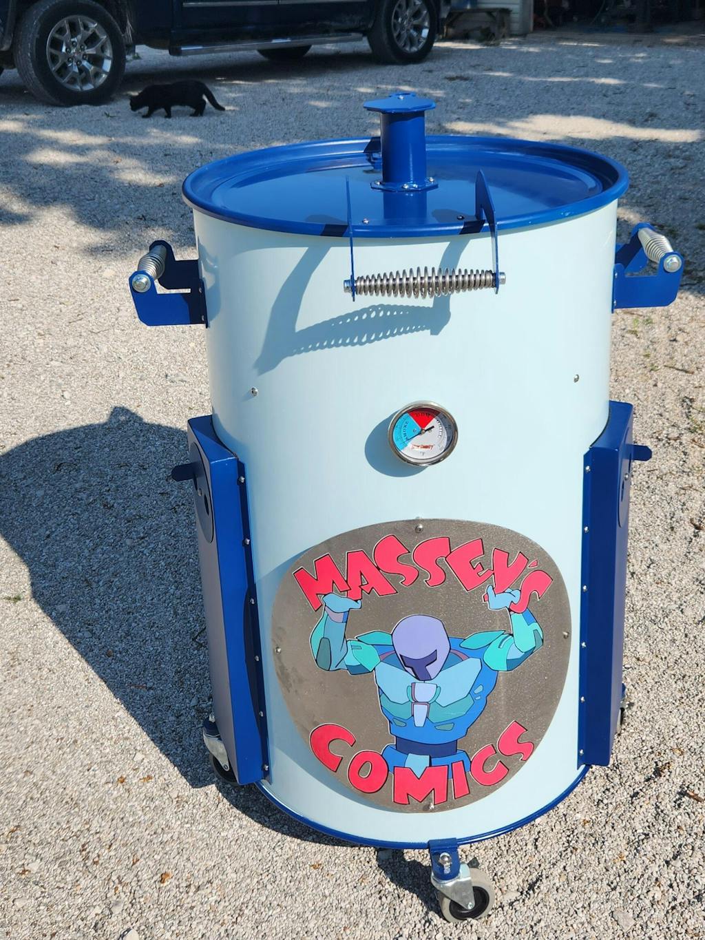 Super55 And Barrel UDS Drum Smoker Kit Combo – SmokerPlans By SmokerBuilder