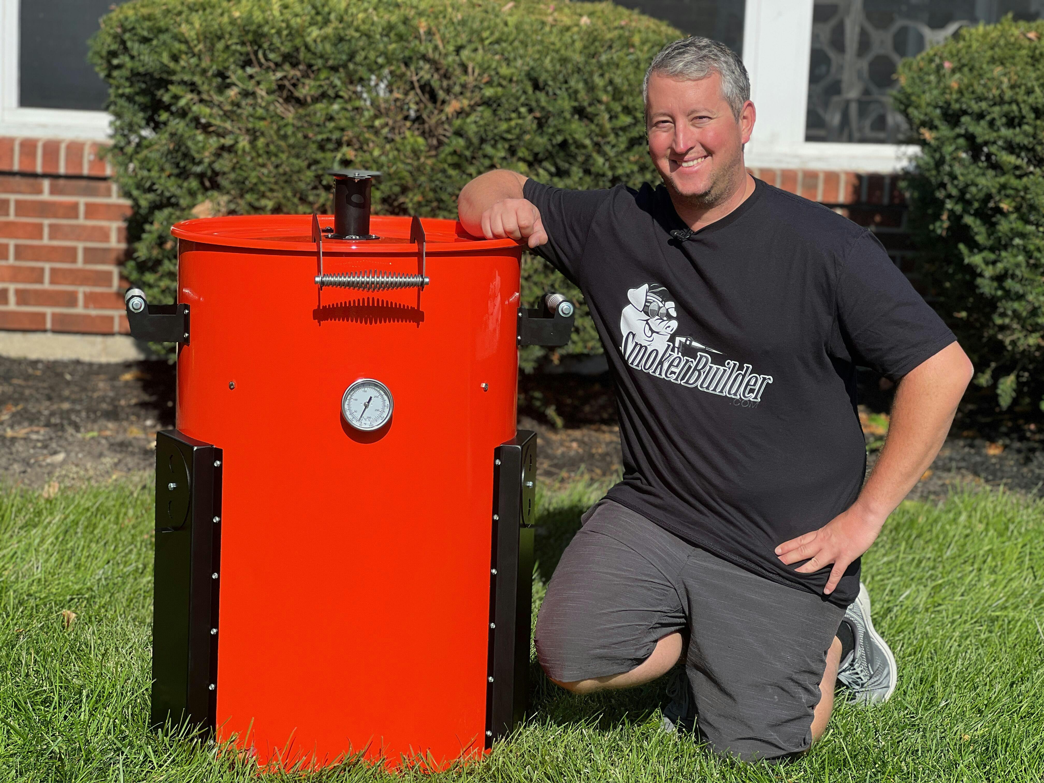 Super55 And Barrel UDS Drum Smoker Kit Combo – SmokerPlans By SmokerBuilder