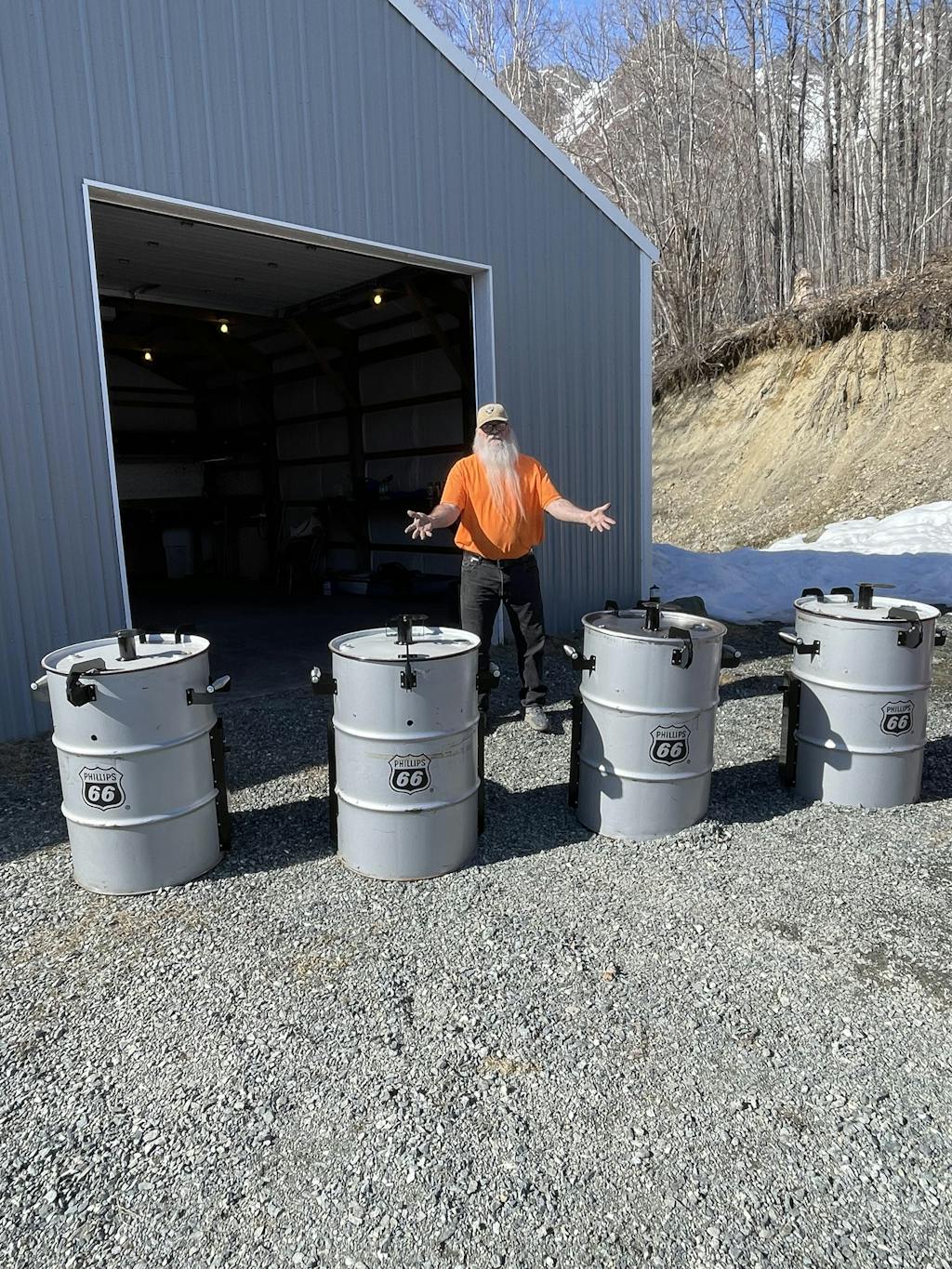 Super55 And Barrel UDS Drum Smoker Kit Combo – SmokerPlans By SmokerBuilder