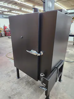 SinglePan Vertical Pellet Smoker Plans – SmokerPlans By SmokerBuilder