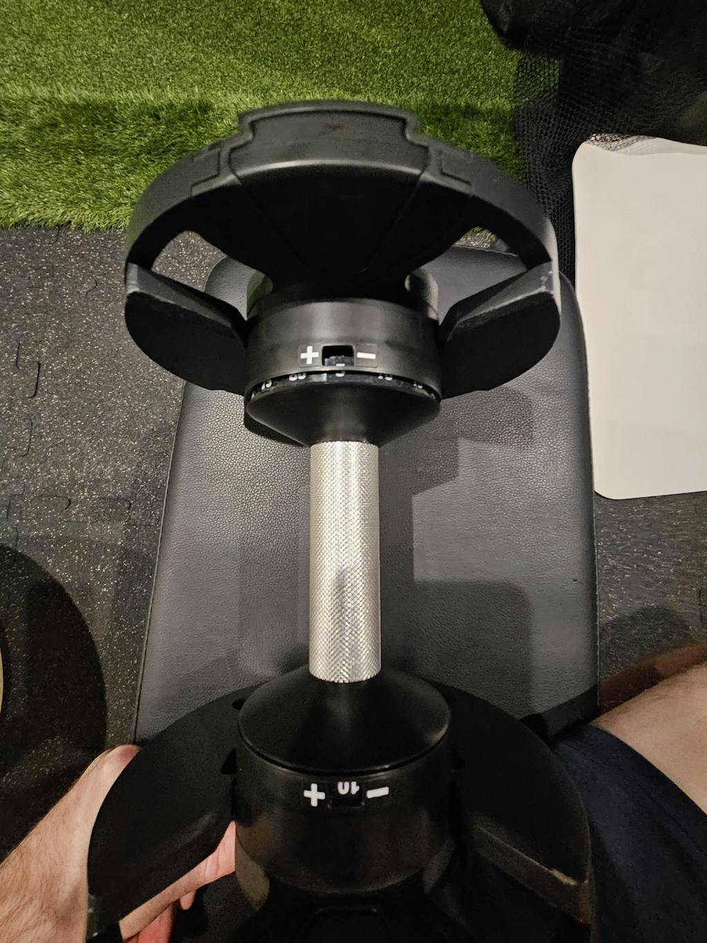 NÜOBELL 80lb Classic - Adjustable Dumbbell - SMRTFT