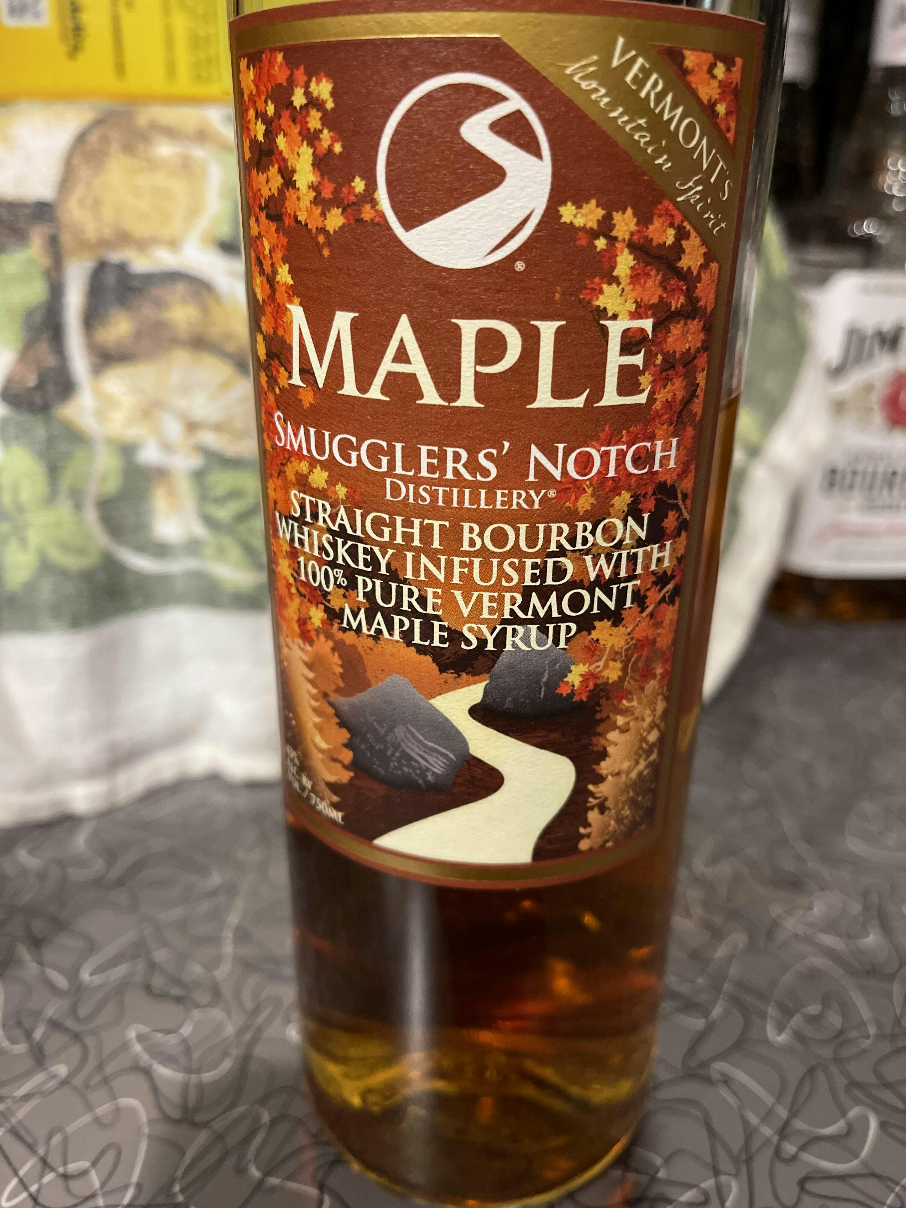 Maple Bourbon – Smugglers' Notch Distillery