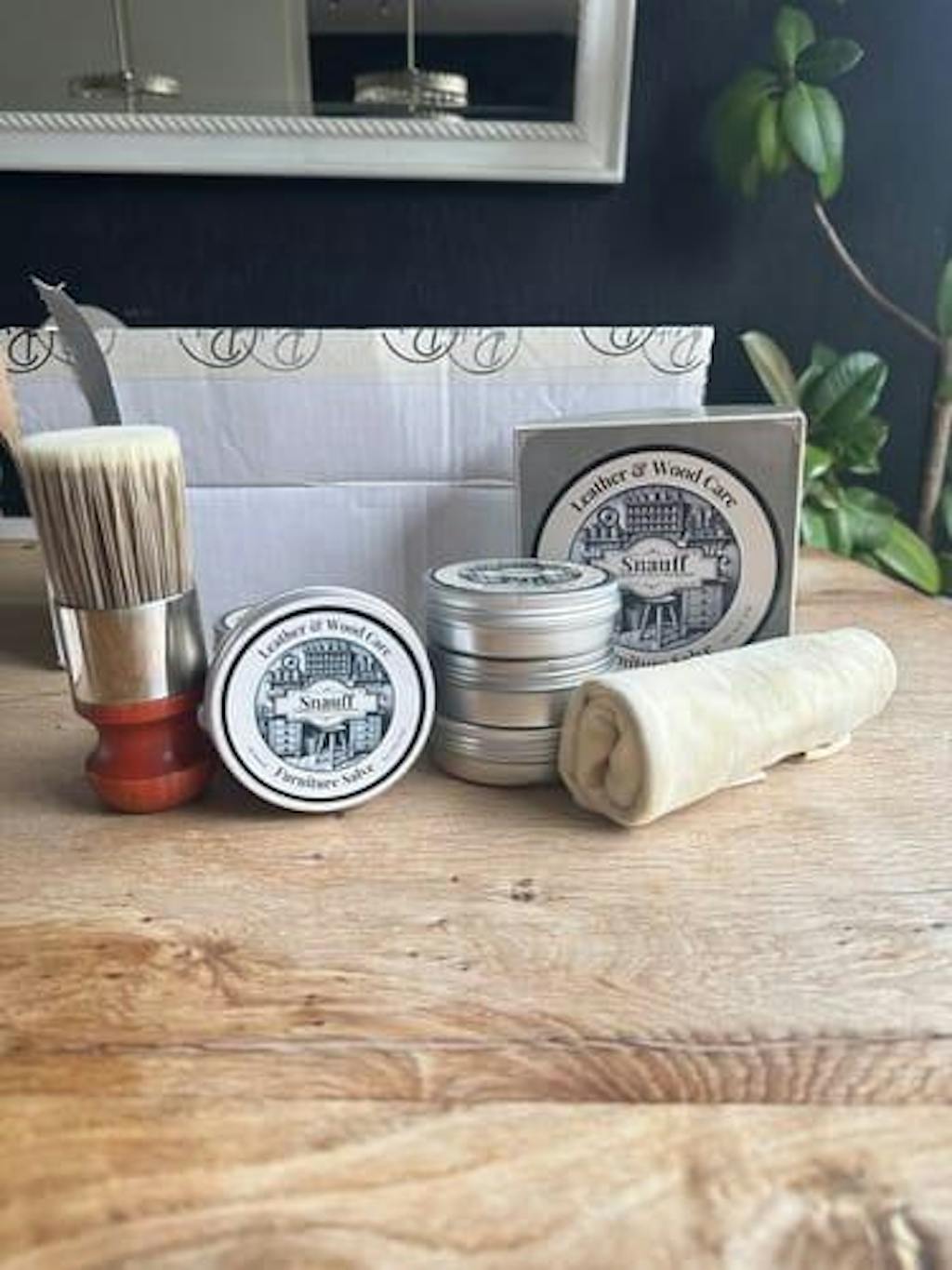 Leather & Wood Furniture Salve