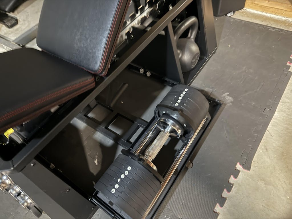 4 in 1 Adjustable Storage Bench + Cable Crossover | Workout Benches