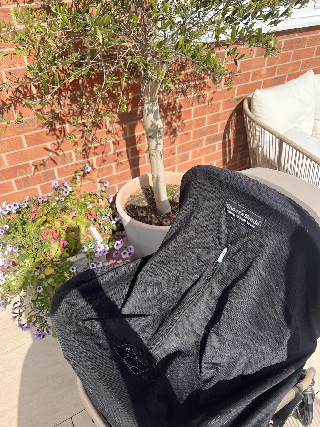 SnoozeShade Original (0–6m) | Baby sun and sleep shade | SnoozeShade UK
